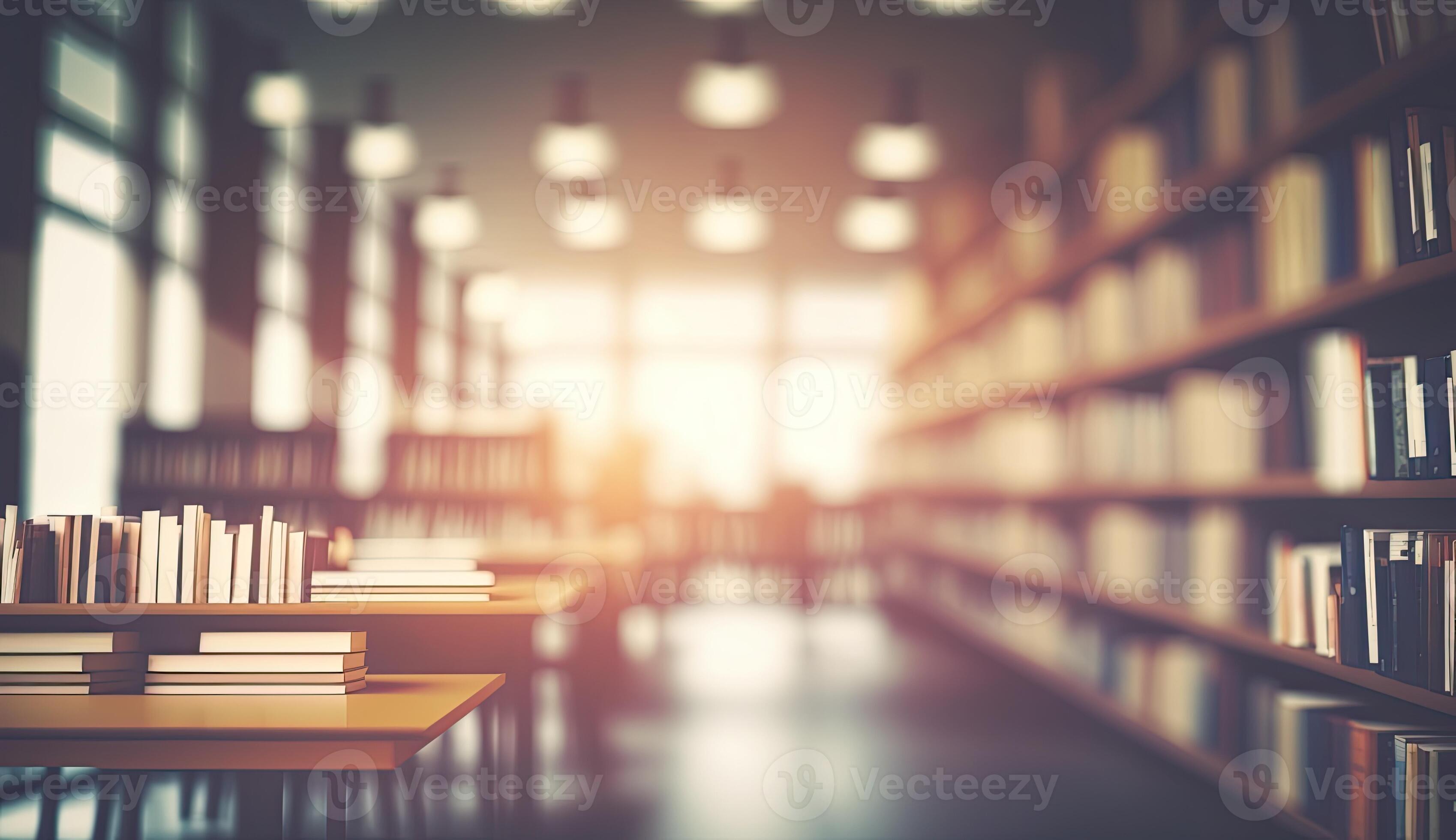 College Library Wallpaper