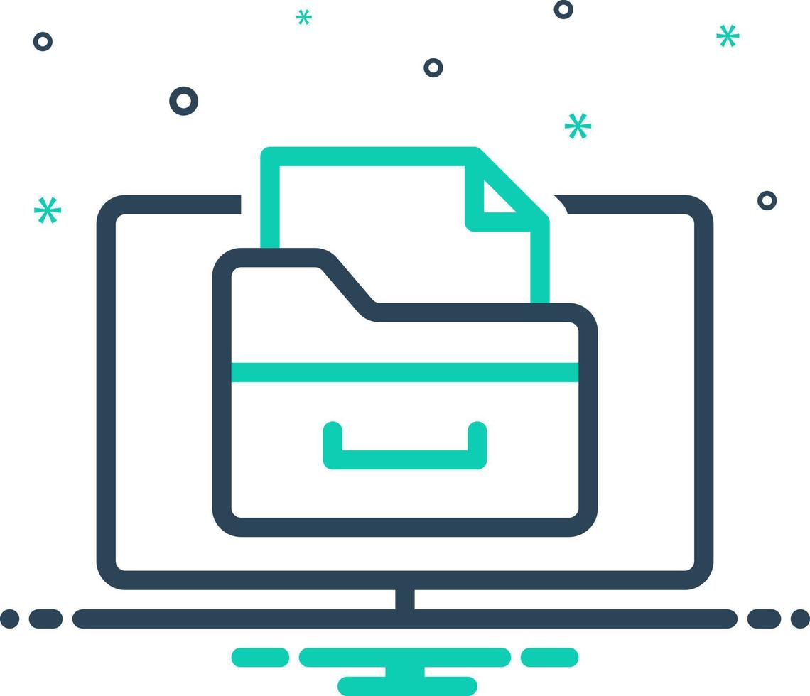 mix icon for repository 22023260 Vector Art at Vecteezy