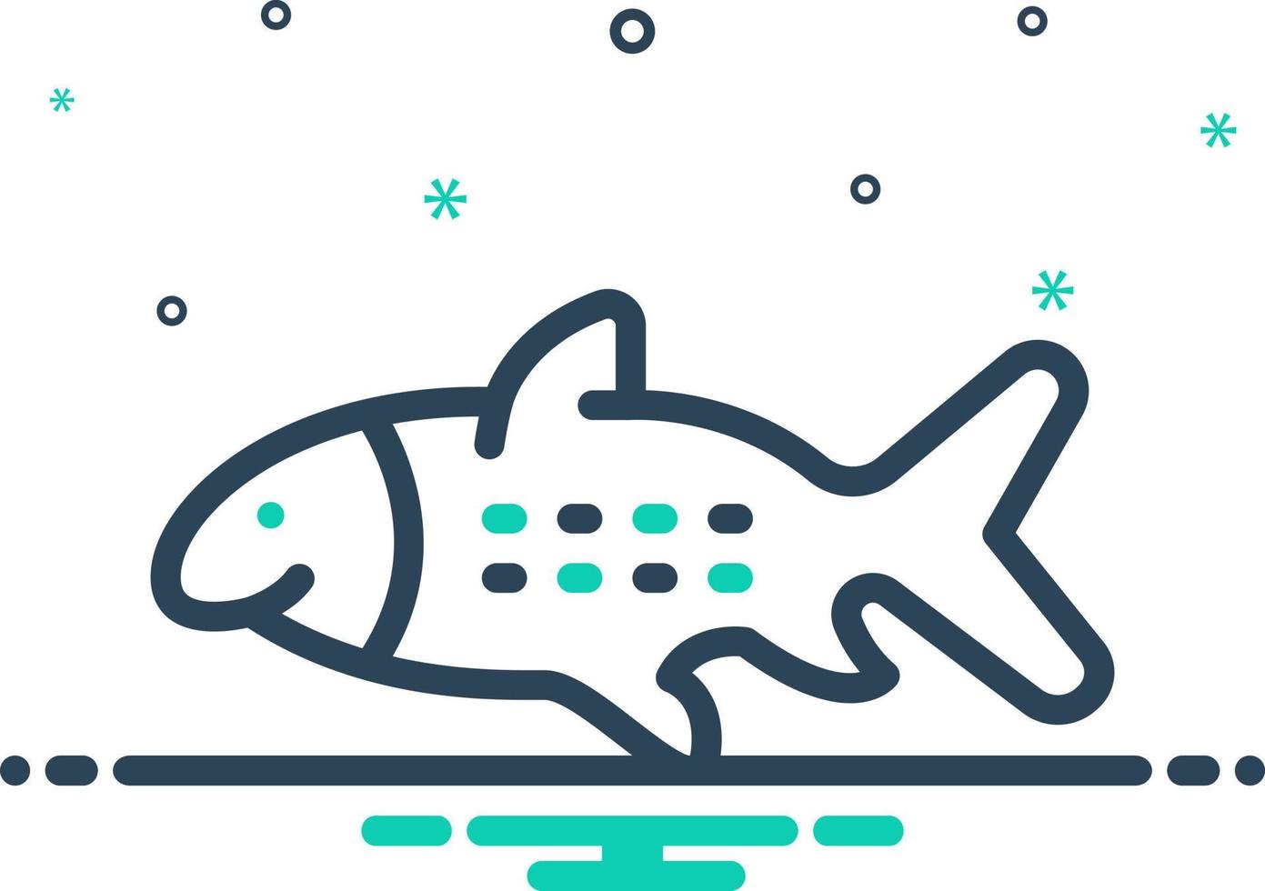 mix icon for pike 22024376 Vector Art at Vecteezy