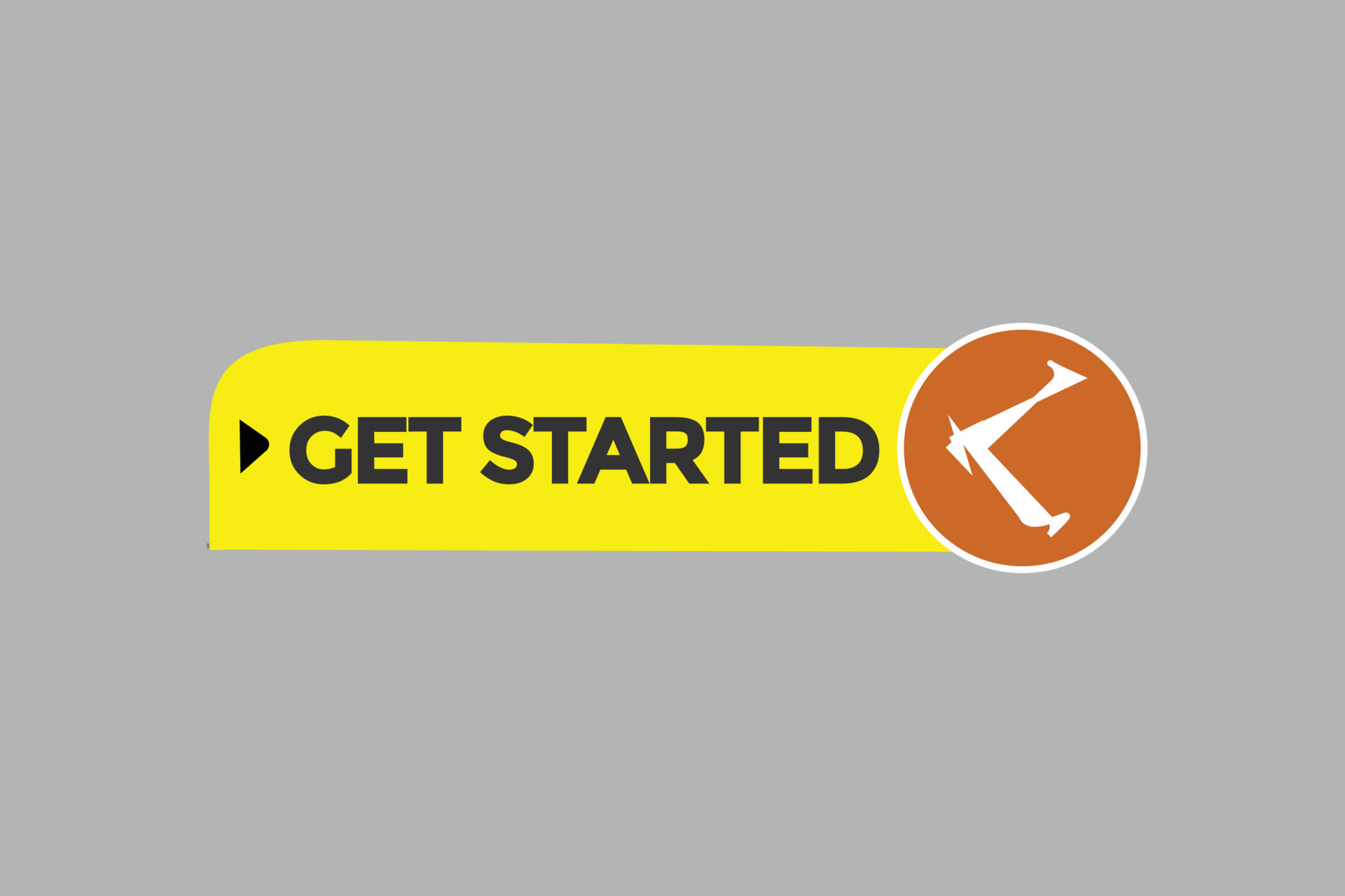 get started vectors.sign label bubble speech get started 22027570 Vector Art at Vecteezy