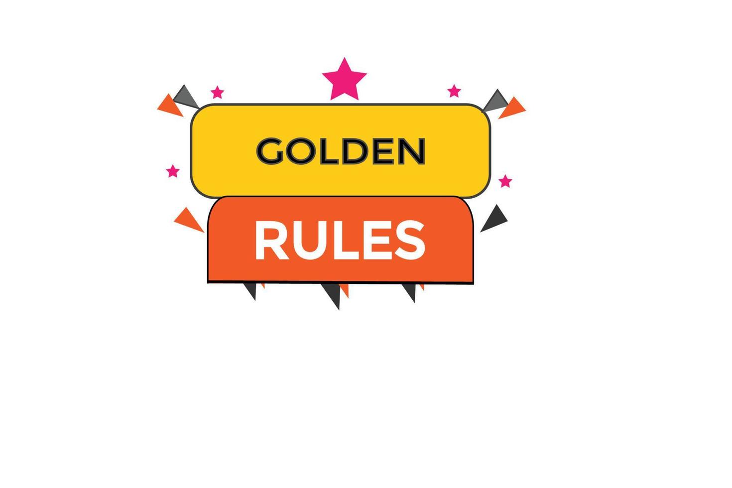 golden rules vectors.sign label bubble speech golden rules 22029120 ... golden rules vectors.sign label bubble speech golden rules 22029120 ...