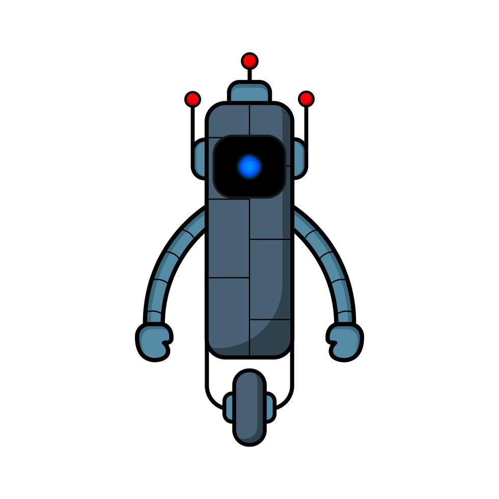Modern Vector Illustration Robot Design 22032662 Vector Art At Vecteezy