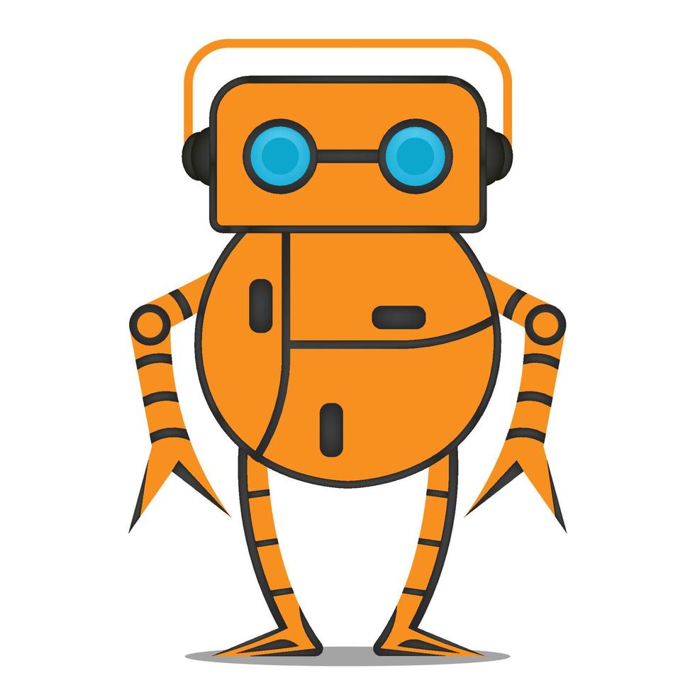 modern vector illustration robot design 22032717 Vector Art at Vecteezy