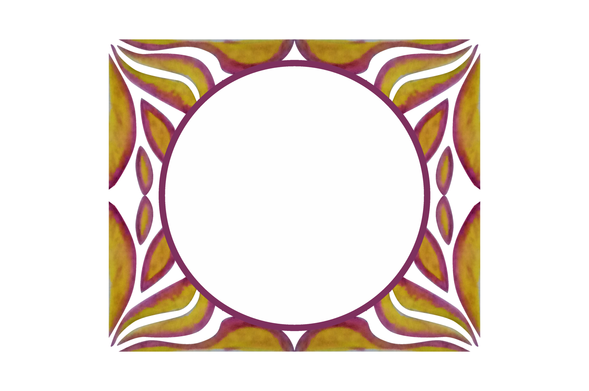 Fire Ornament Border Design 22034599 PNG