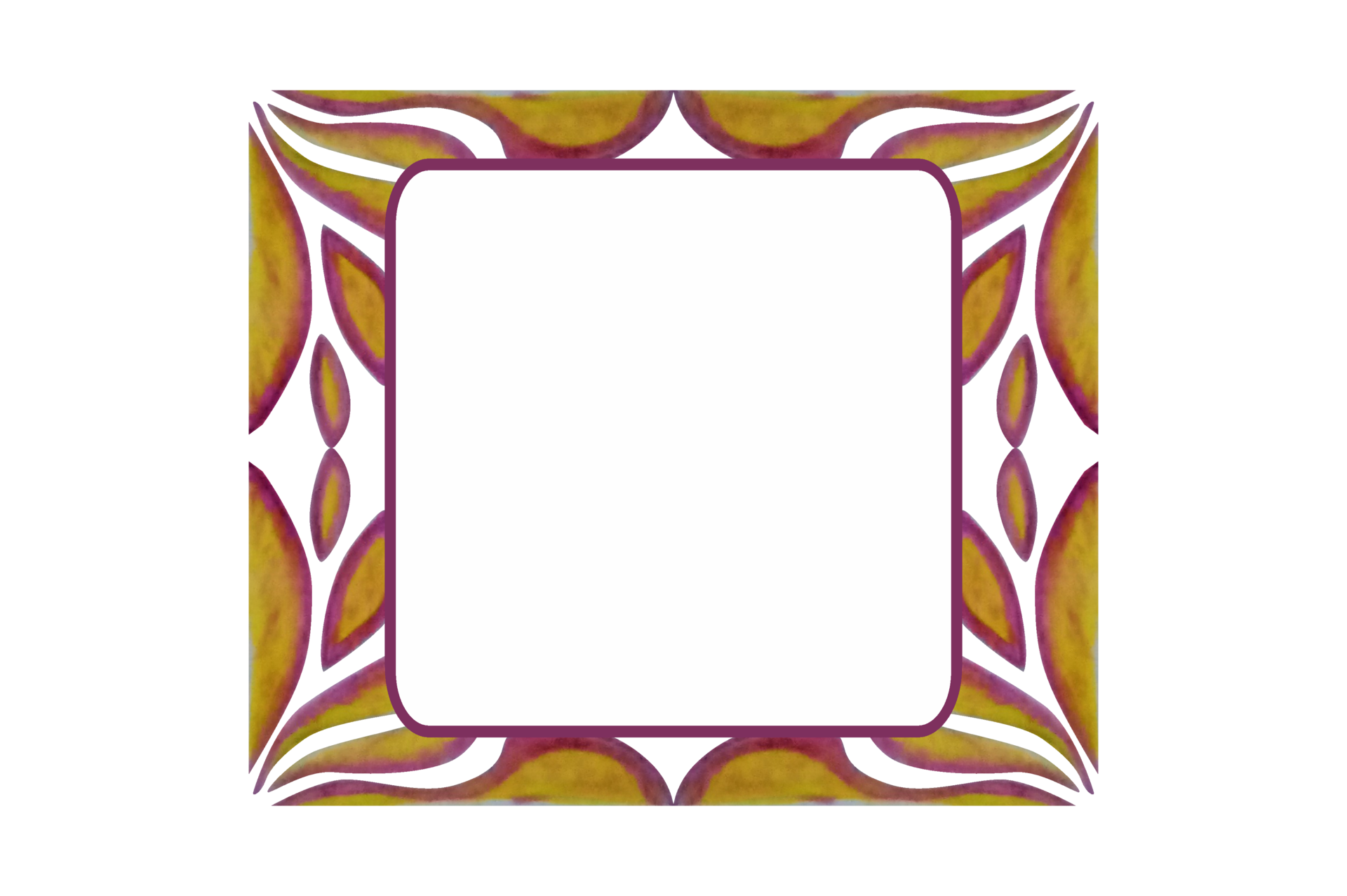 Fire Ornament Border Design 22034615 PNG