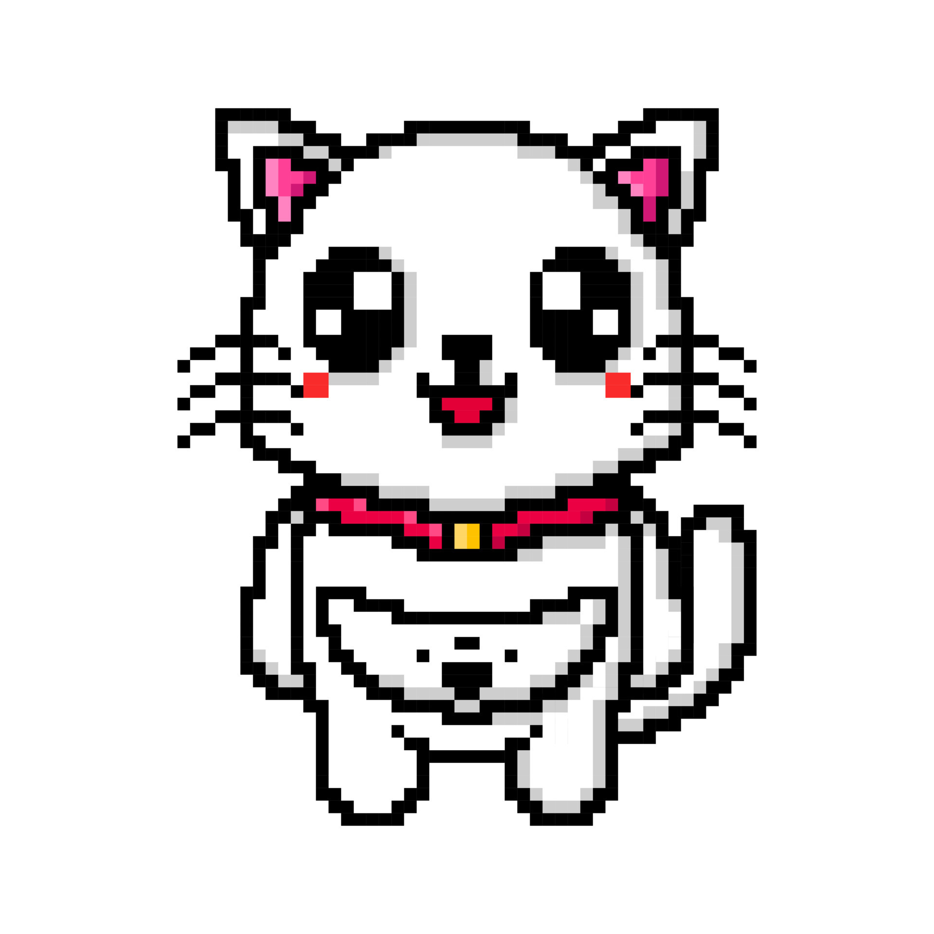 Cute Cat Pixel Art Vector Illustration 22039124 Vector Art At Vecteezy