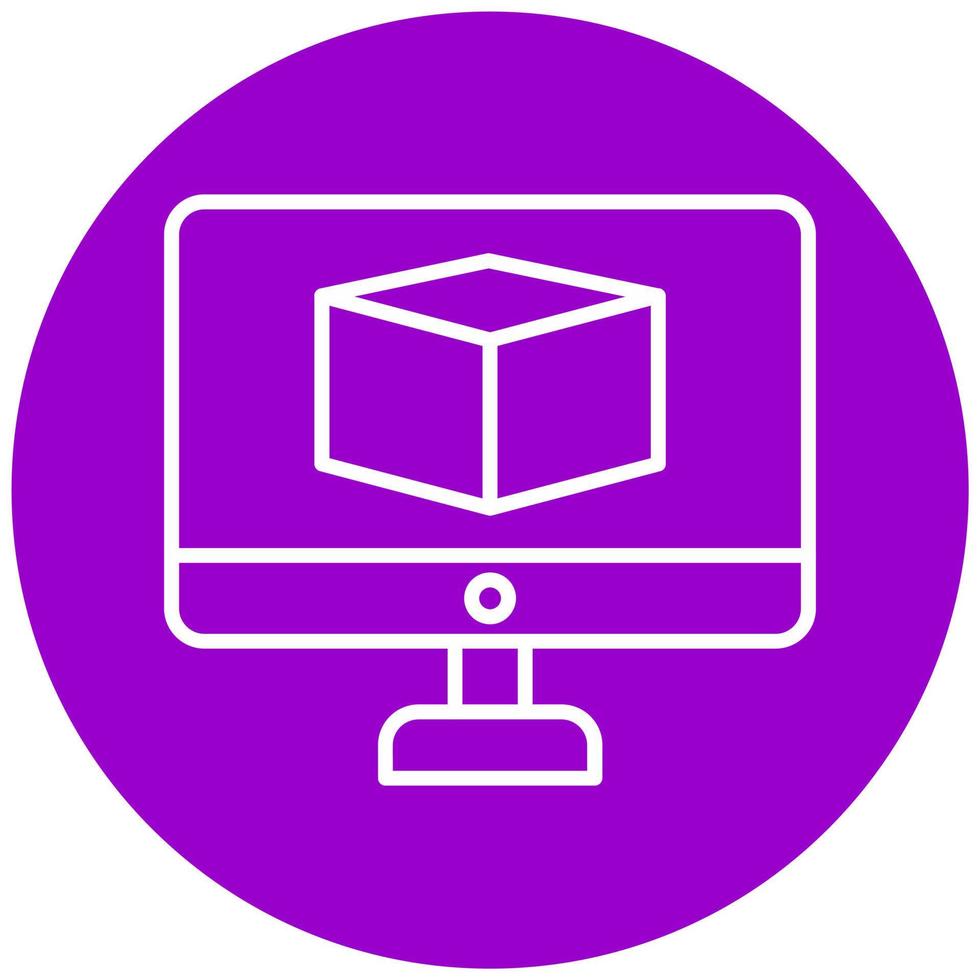 3D Modeling Icon Style 22040660 Vector Art at Vecteezy