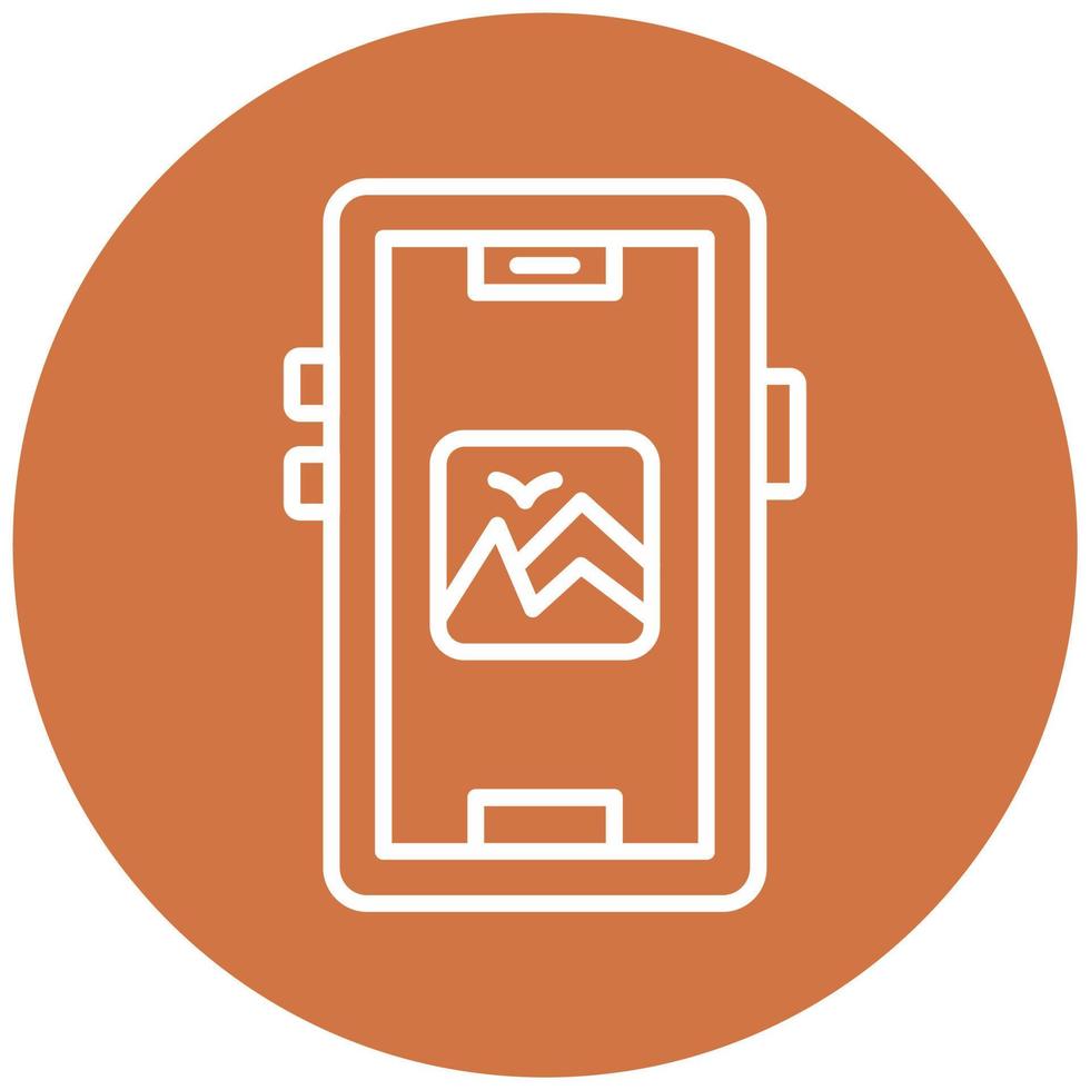 Photo App Icon Style 22040766 Vector Art at Vecteezy