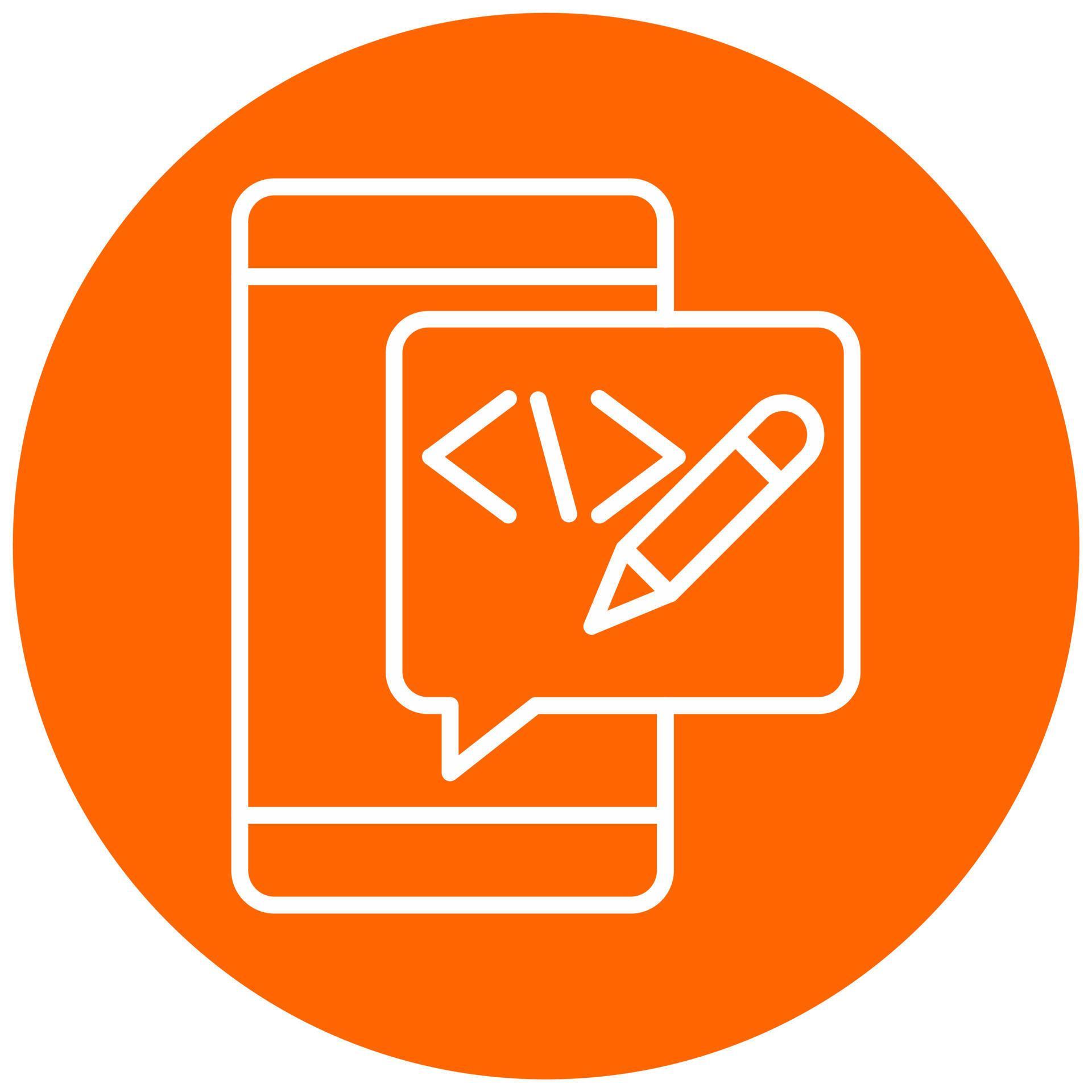 Edit Code Icon Style 22040904 Vector Art at Vecteezy