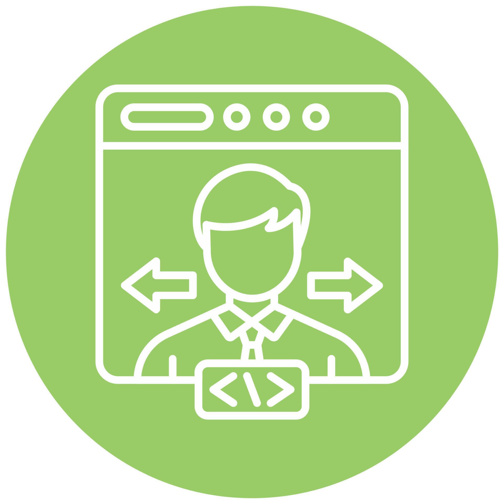 End User Icon Style 22041196 Vector Art at Vecteezy