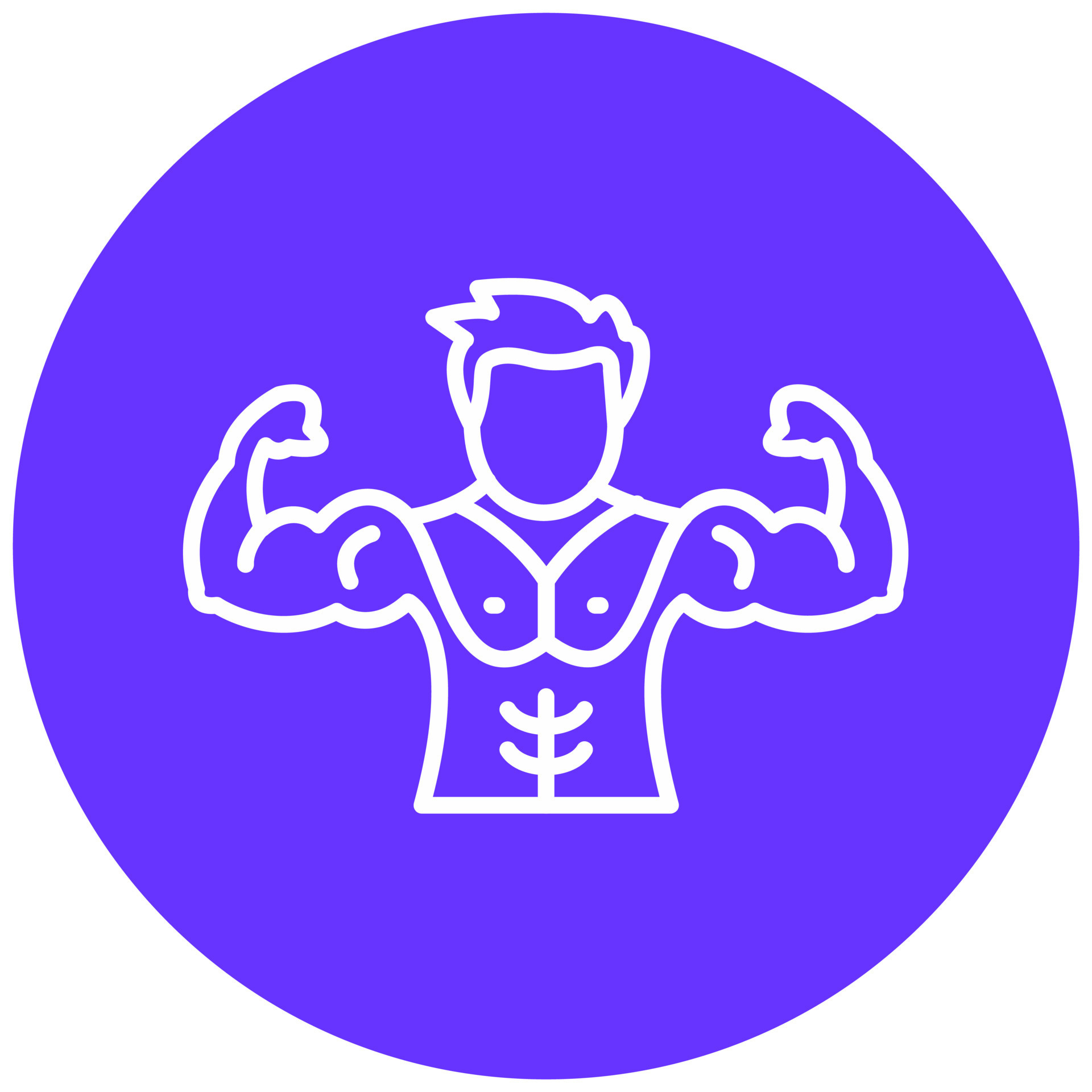 Chest Muscle Icon Style 22041445 Vector Art At Vecteezy