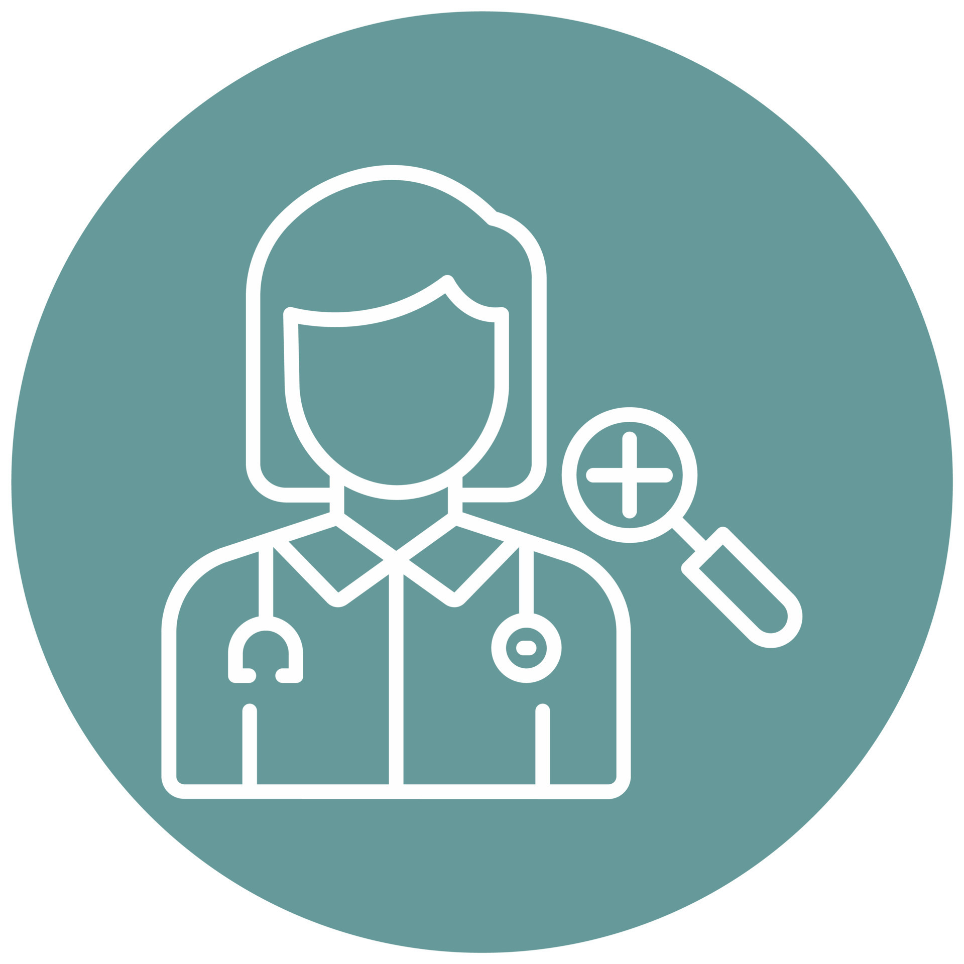 Dermatologist Female Icon Style 22042190 Vector Art At Vecteezy