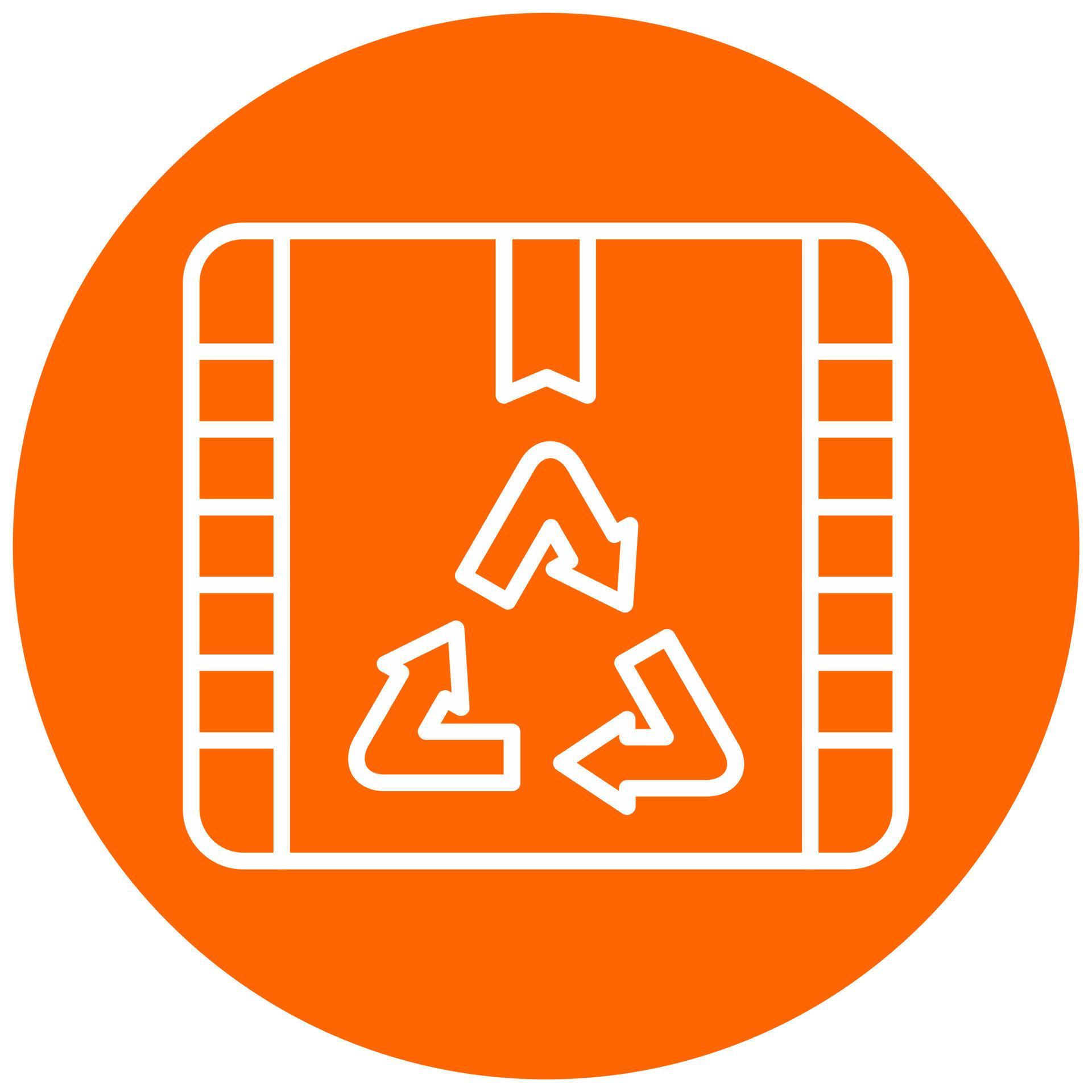 Recycle Vector Icon Style 22042767 Vector Art At Vecteezy