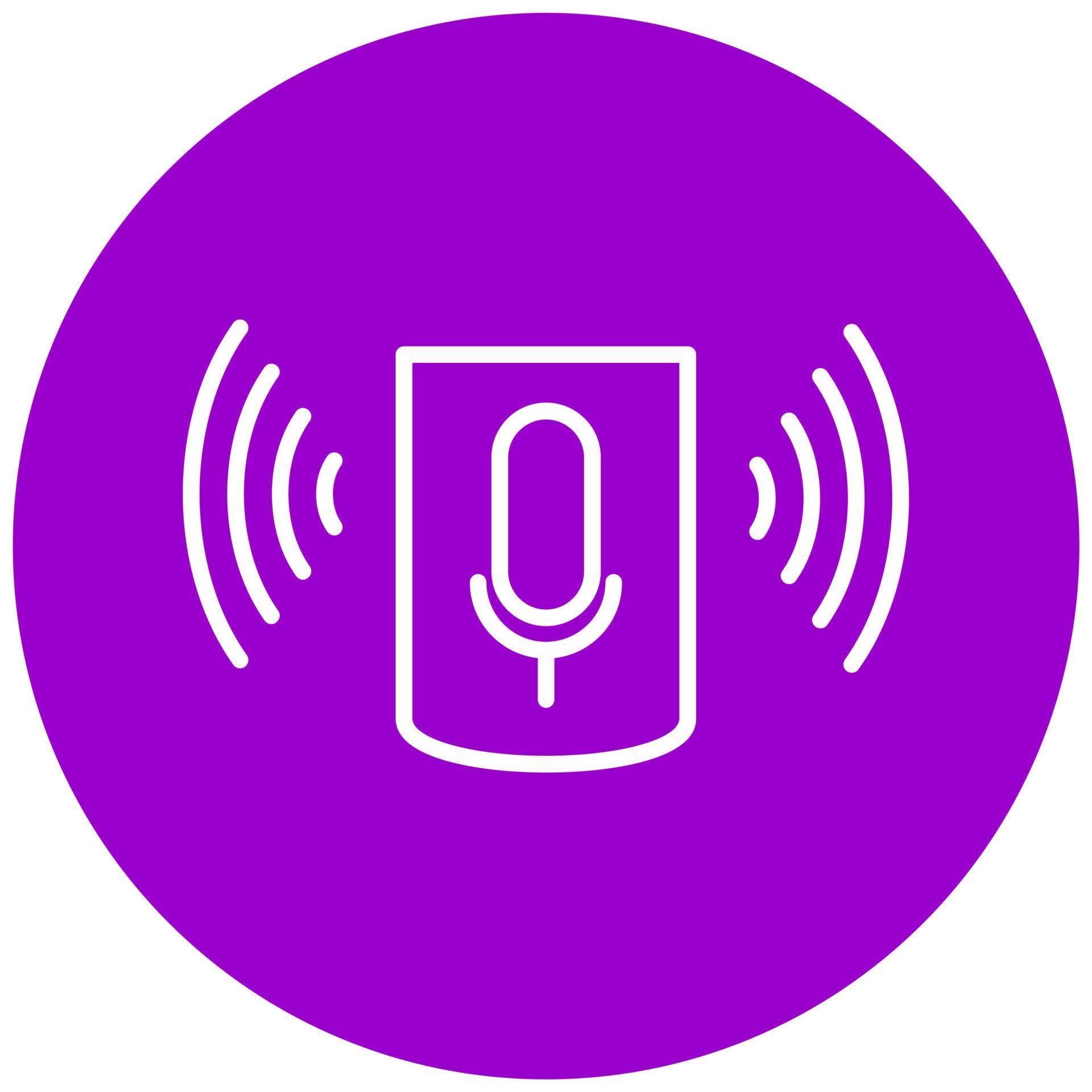 Voice Assistant Vector Icon Style 22044694 Vector Art At Vecteezy