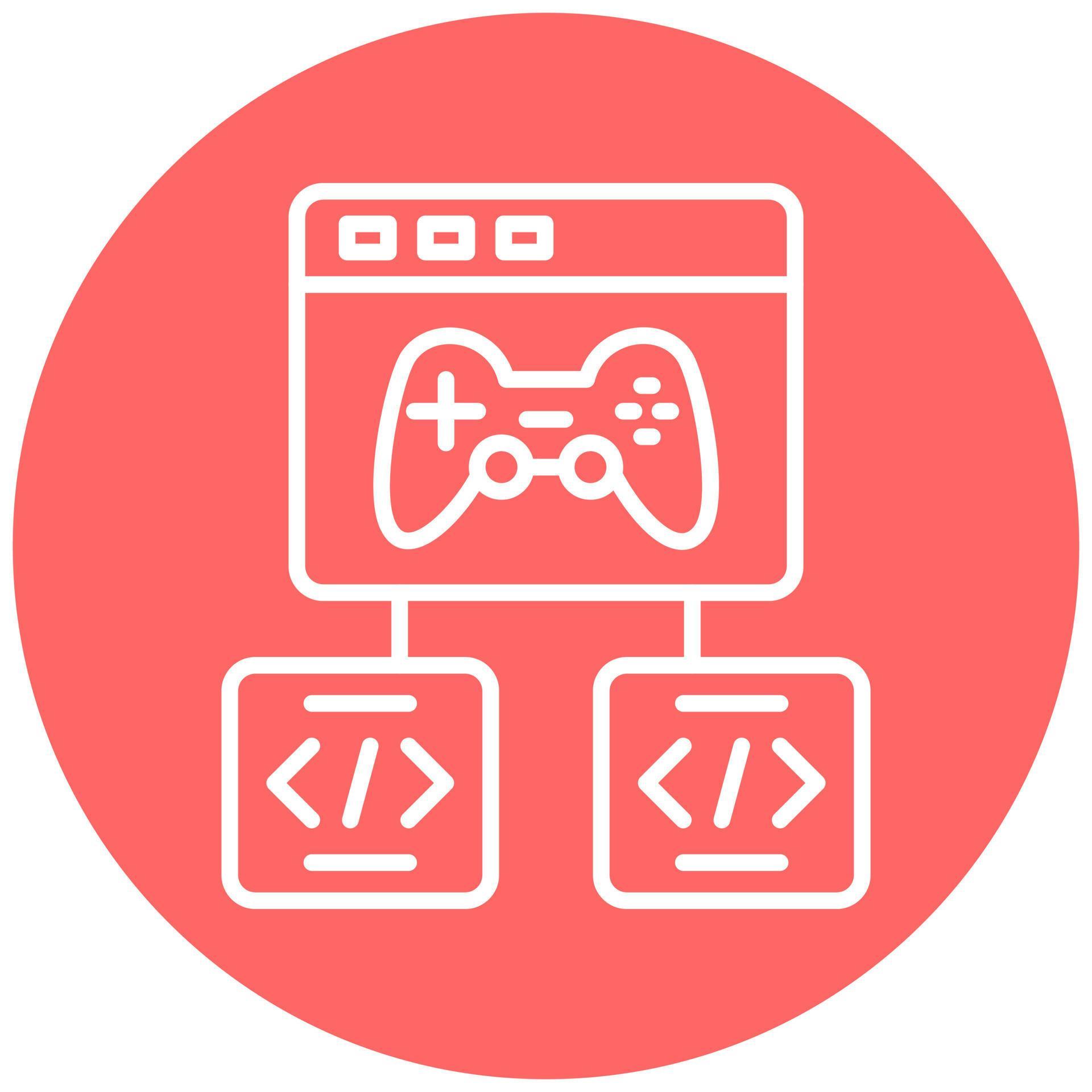 Game Development Vector Icon Style 22048380 Vector Art at Vecteezy