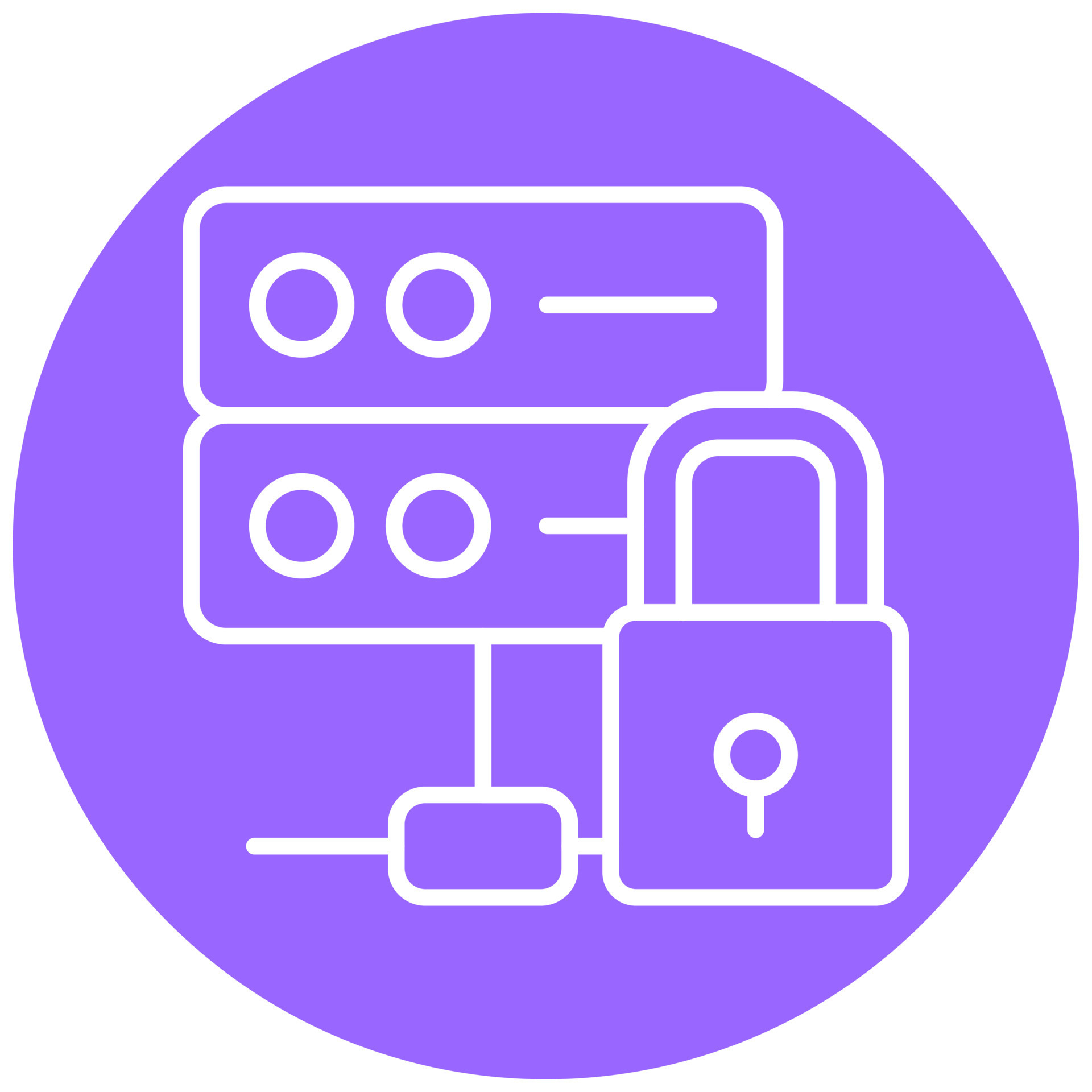Database Lock Vector Icon Style 22048646 Vector Art at Vecteezy