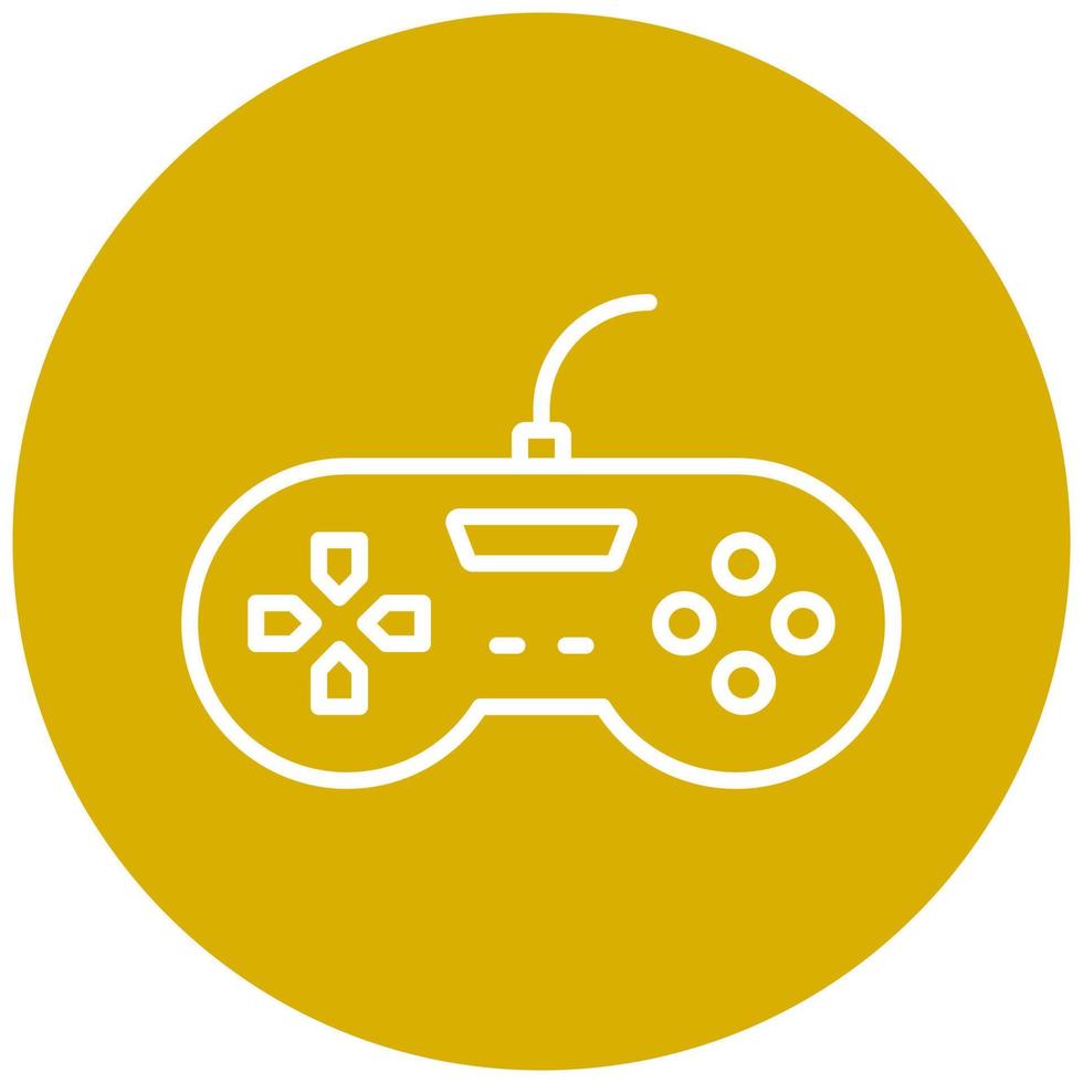 Game Controller Vector Icon Style 22048898 Vector Art at Vecteezy