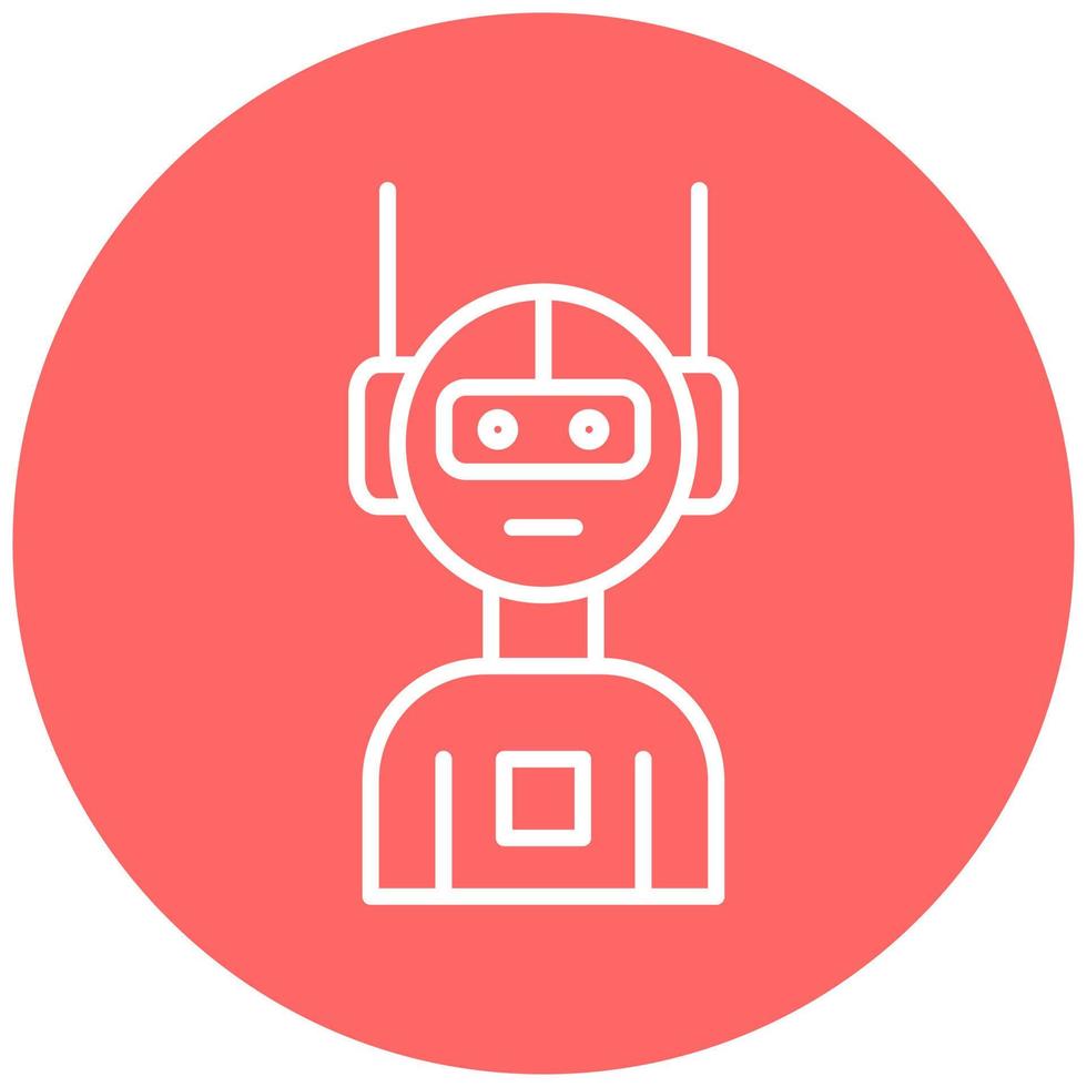 Robot Vector Icon Style 22049173 Vector Art at Vecteezy