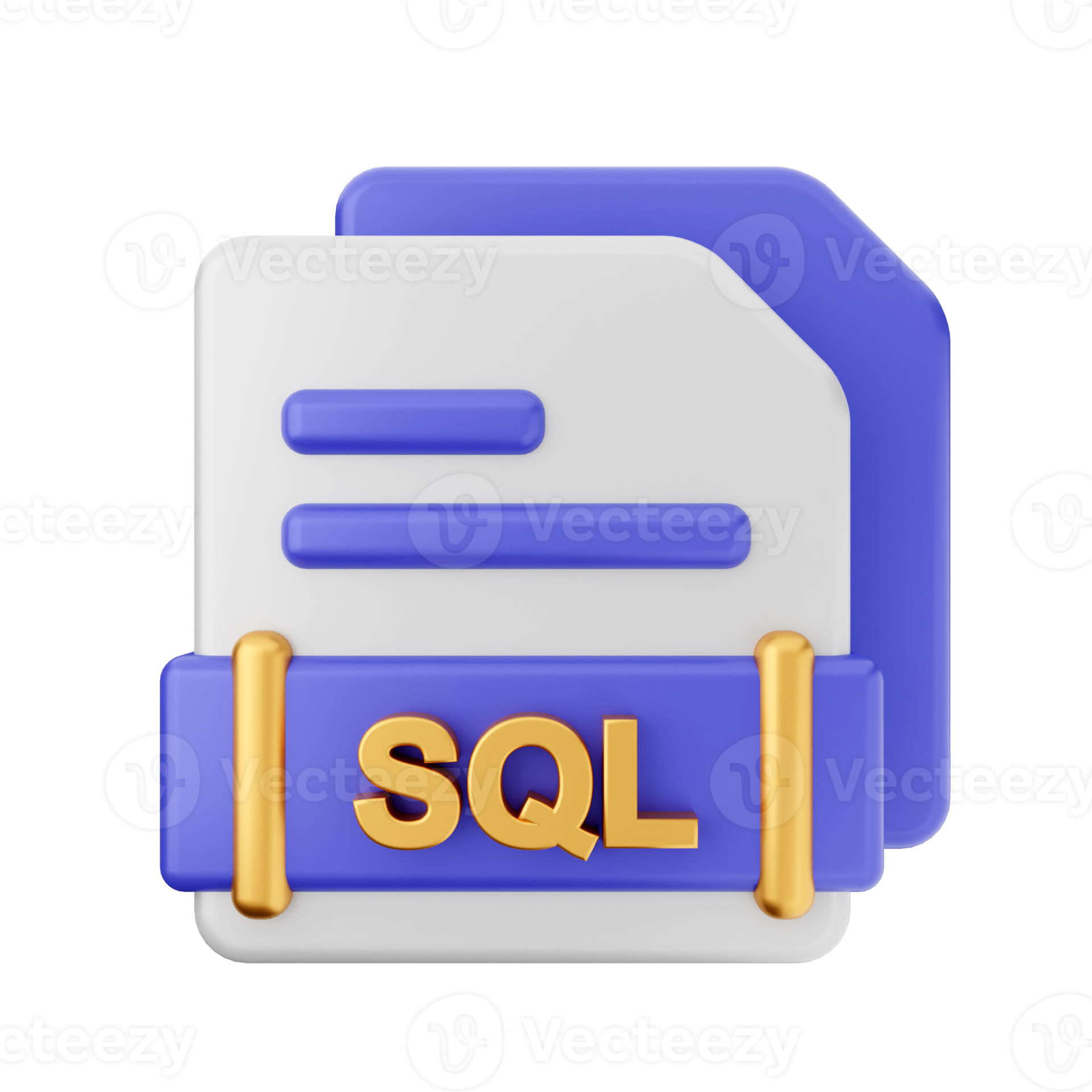 3d file SQL format icon 22049931 PNG