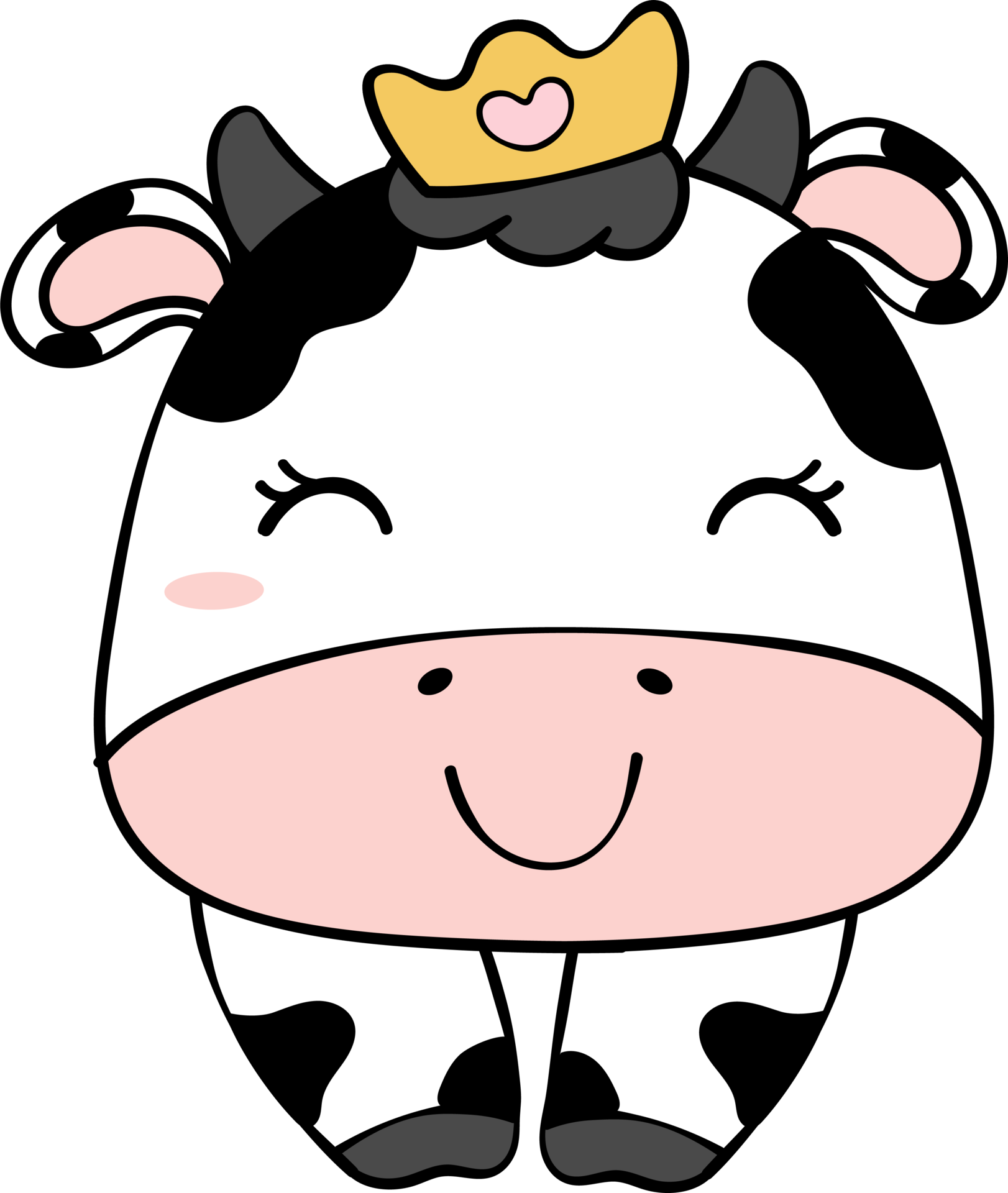 How To Draw A Cute Cow Face how-to-draw-a-cute-cow-face