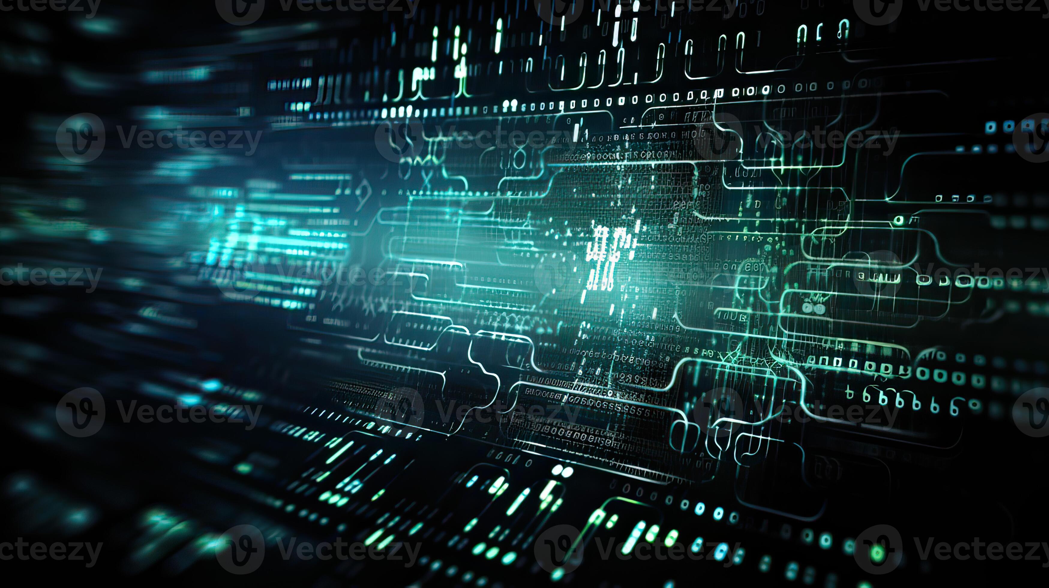 Programming code abstract technology background of software developer ...