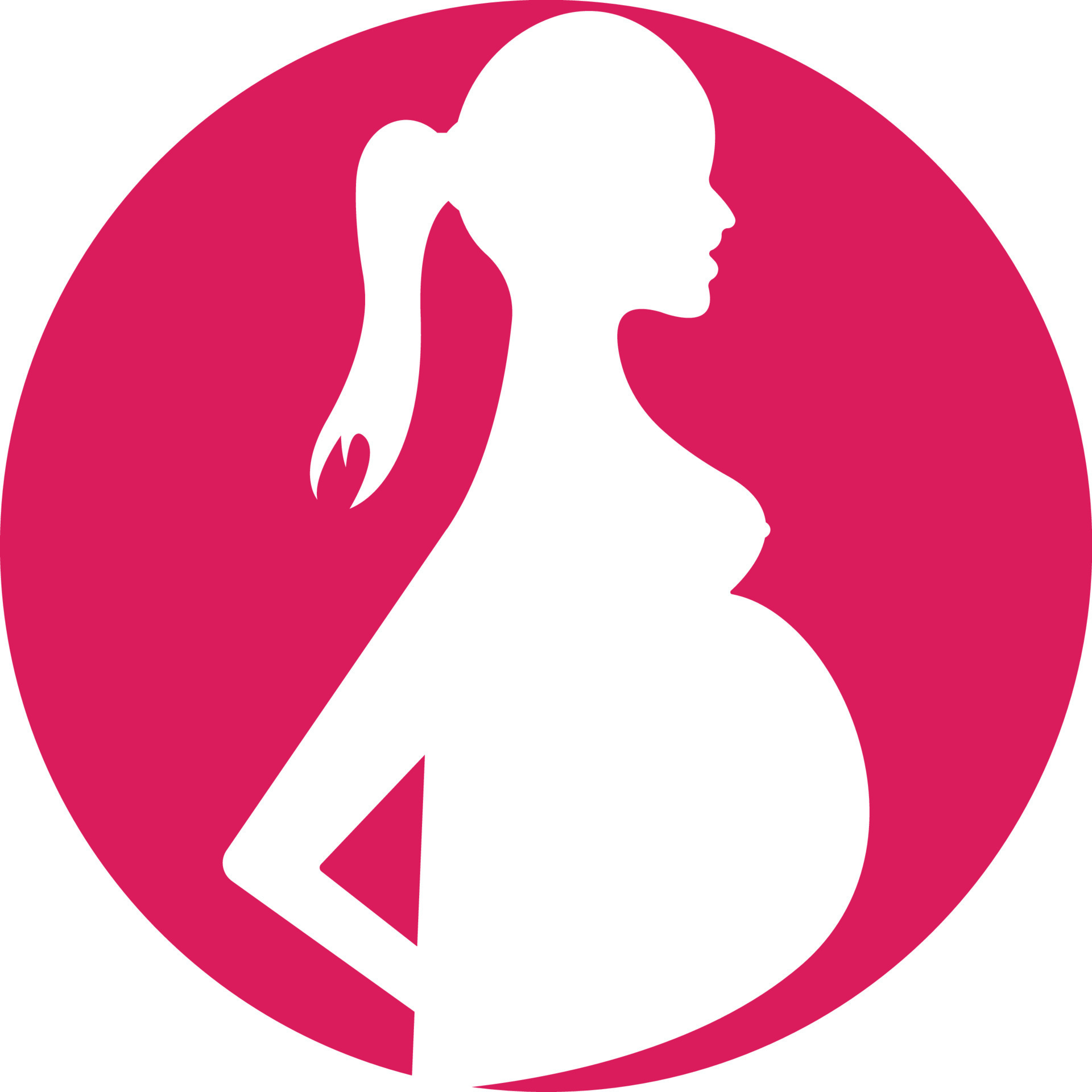 Pregnant Woman Logo Pregnant Women Vector Icon Template 22059775