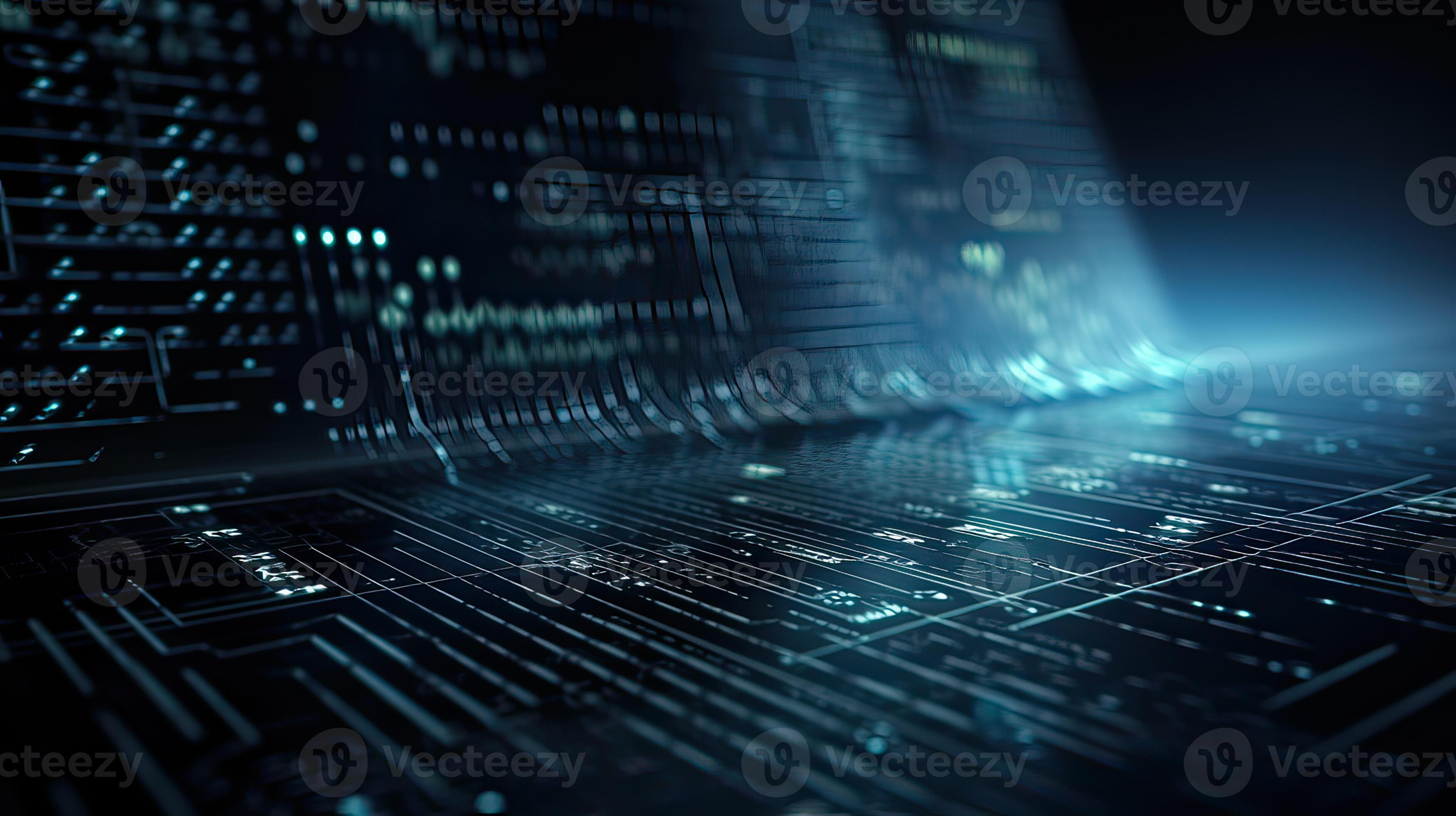 Programming code abstract technology background of software developer ...