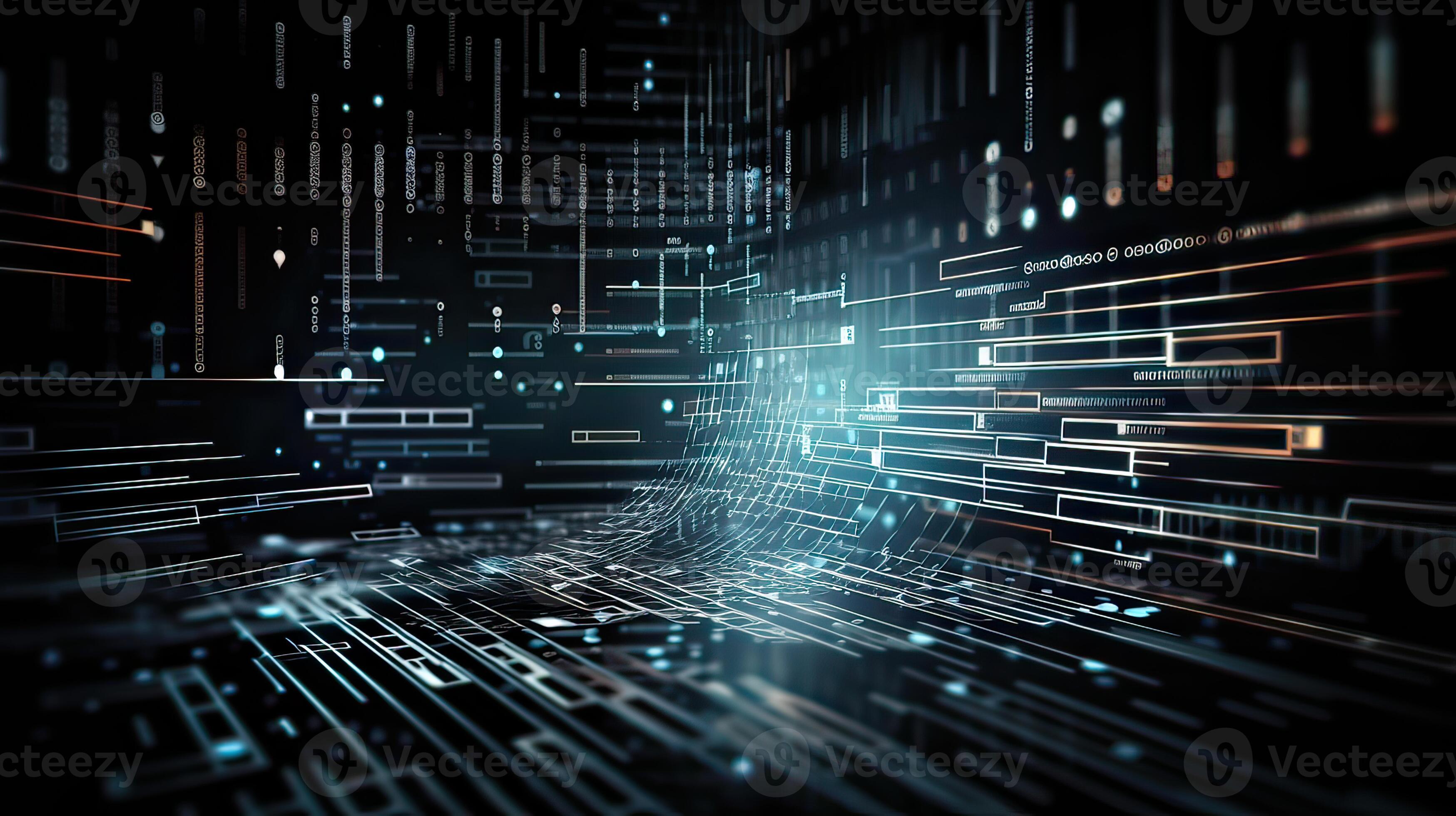 Programming Code Abstract Technology Background Of Software Developer And Computer Script