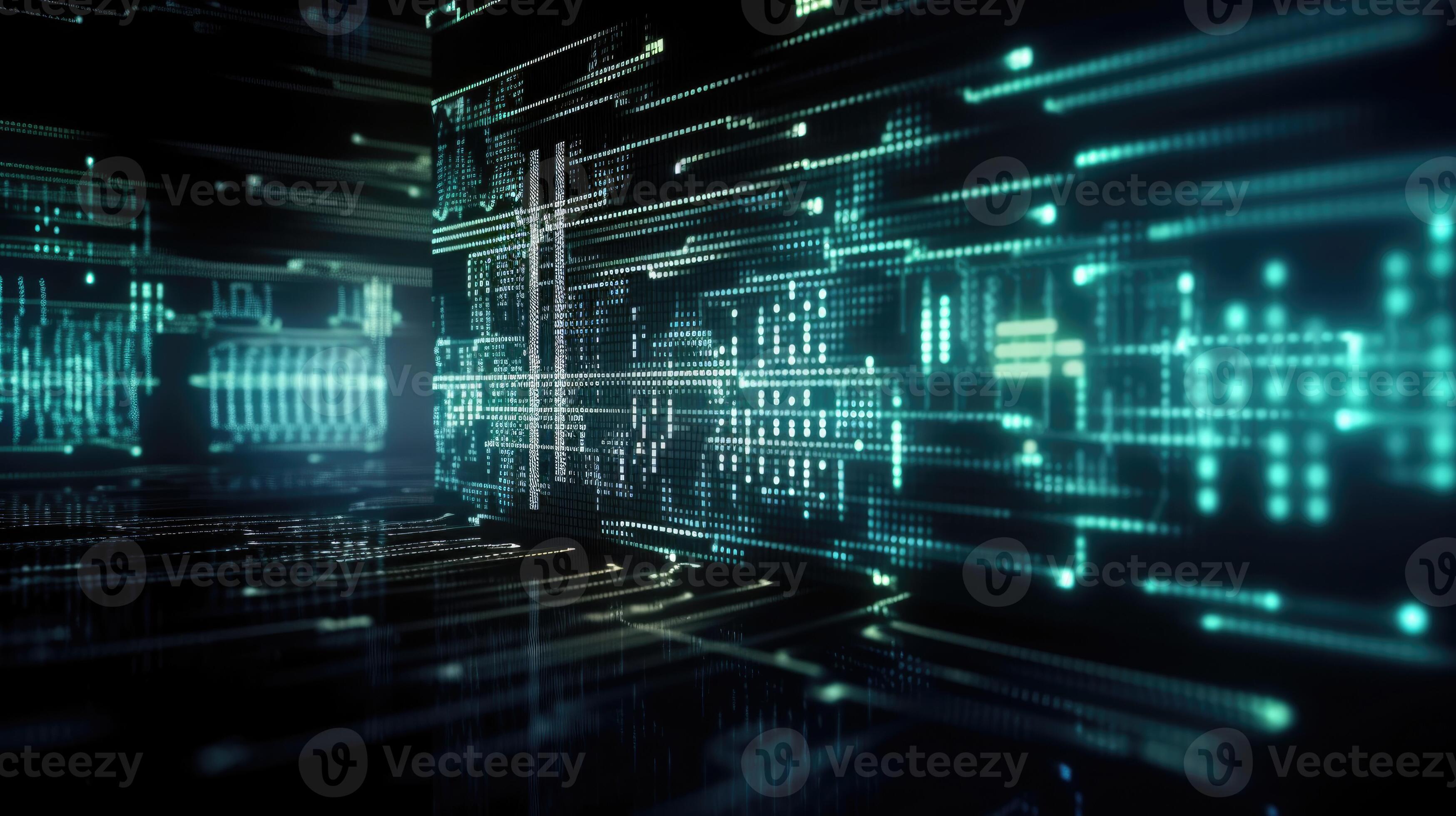 Programming code abstract technology background of software developer ...