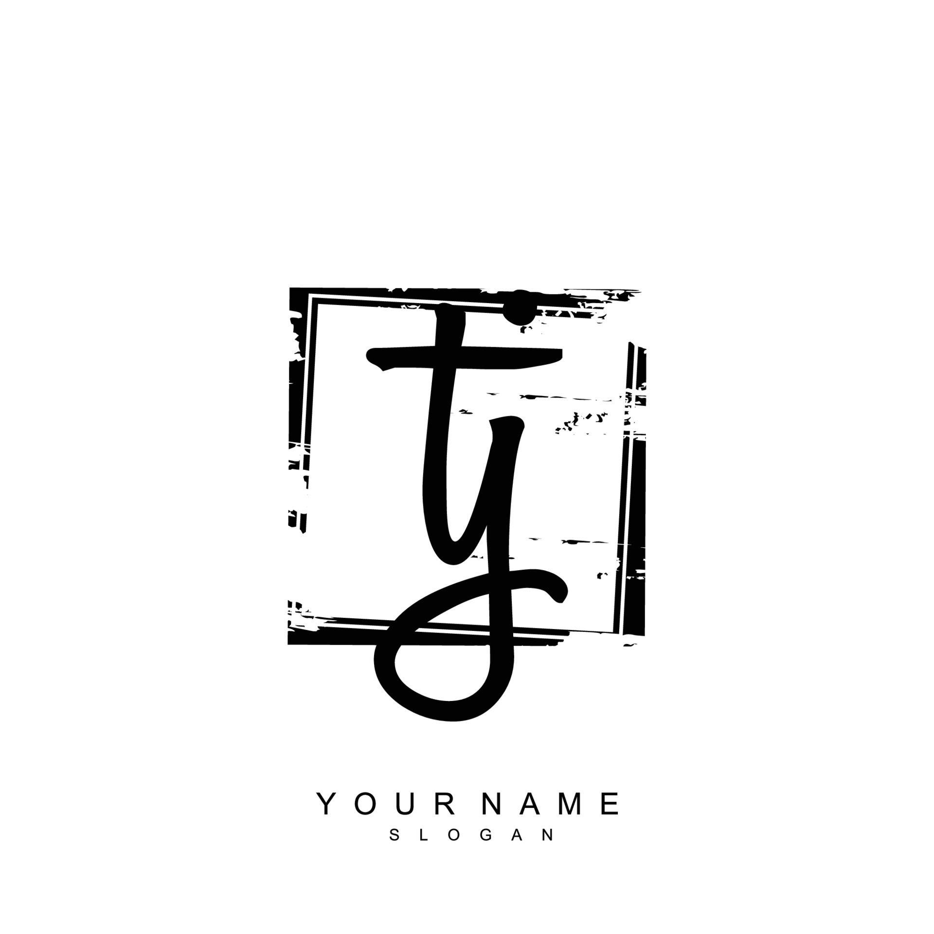 Initial TJ Monogram with Grunge Template Design 22077176 Vector Art at ... Initial TJ Monogram with Grunge Template Design 22077176 Vector Art at ...