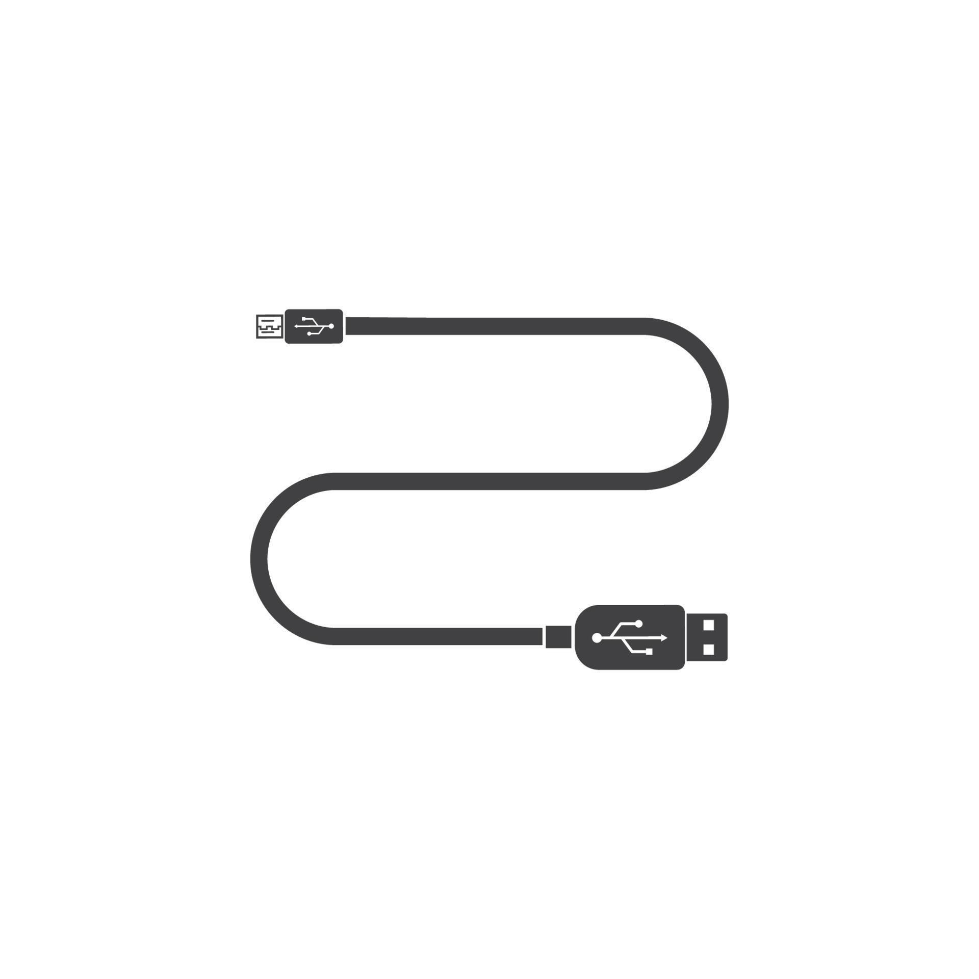 Usb Icon Vector Illustration 22091706 Vector Art At Vecteezy