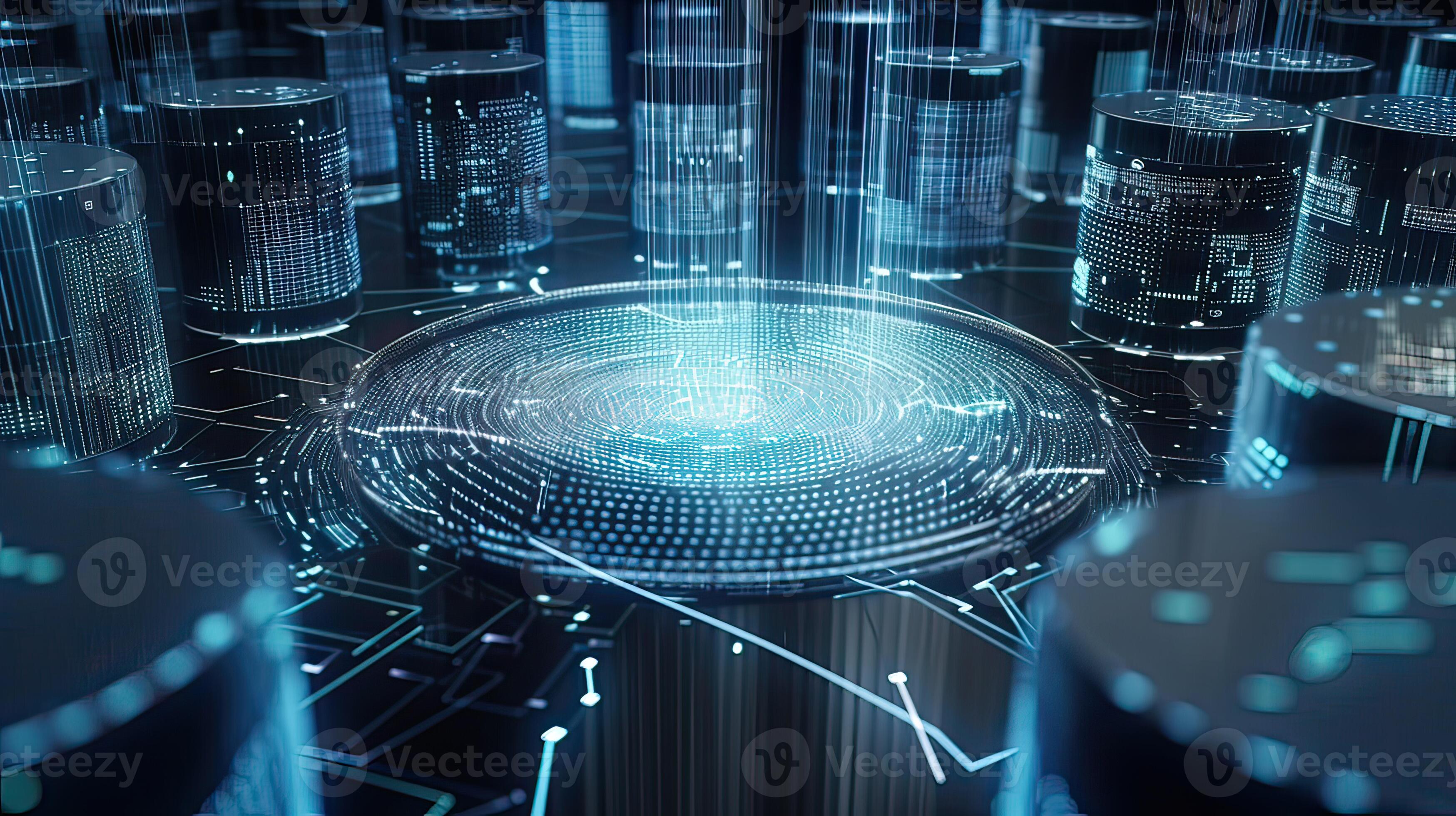 Futuristic Technology For Processing Information Analysis And Sorting Big Data Two Big