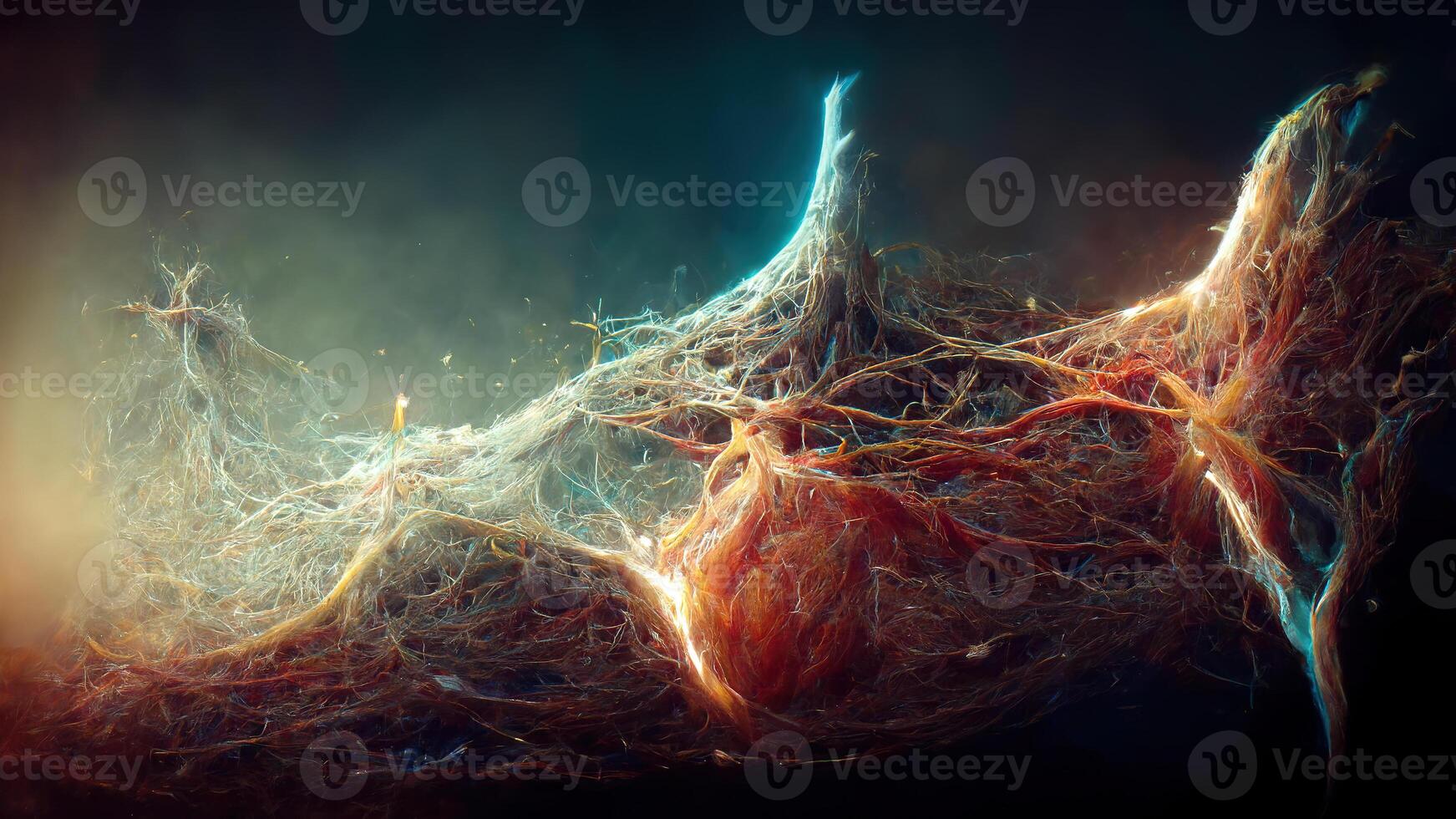 Neural network. Background. AI render. 22097062 Stock Photo at Vecteezy
