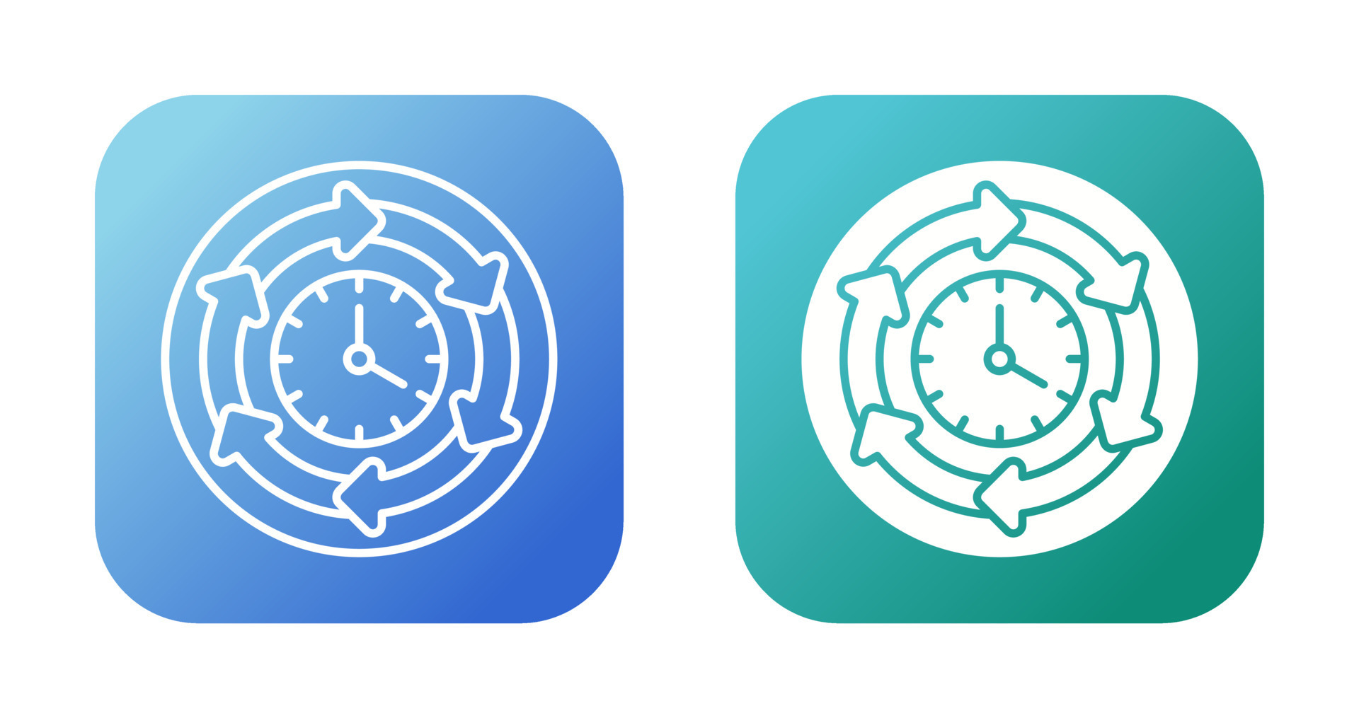 Processing Time Vector Icon 22098344 Vector Art at Vecteezy