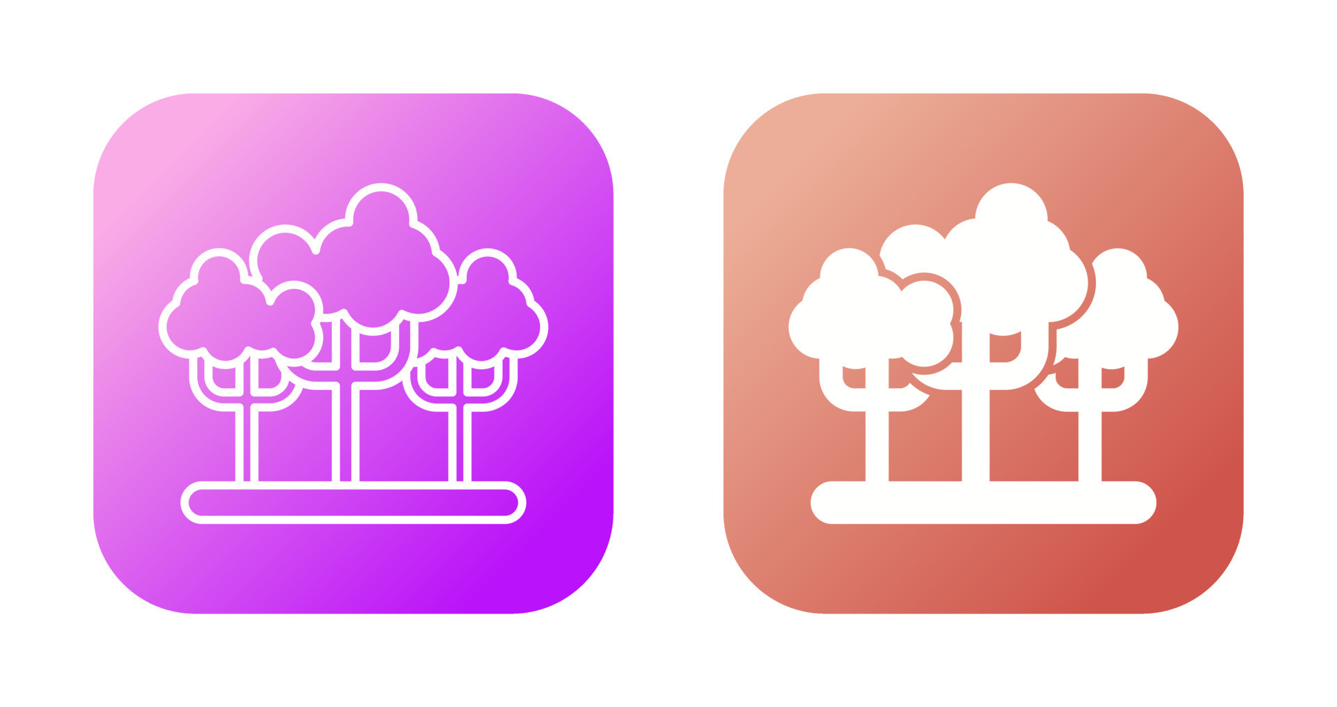 Forest Vector Icon 22100522 Vector Art at Vecteezy