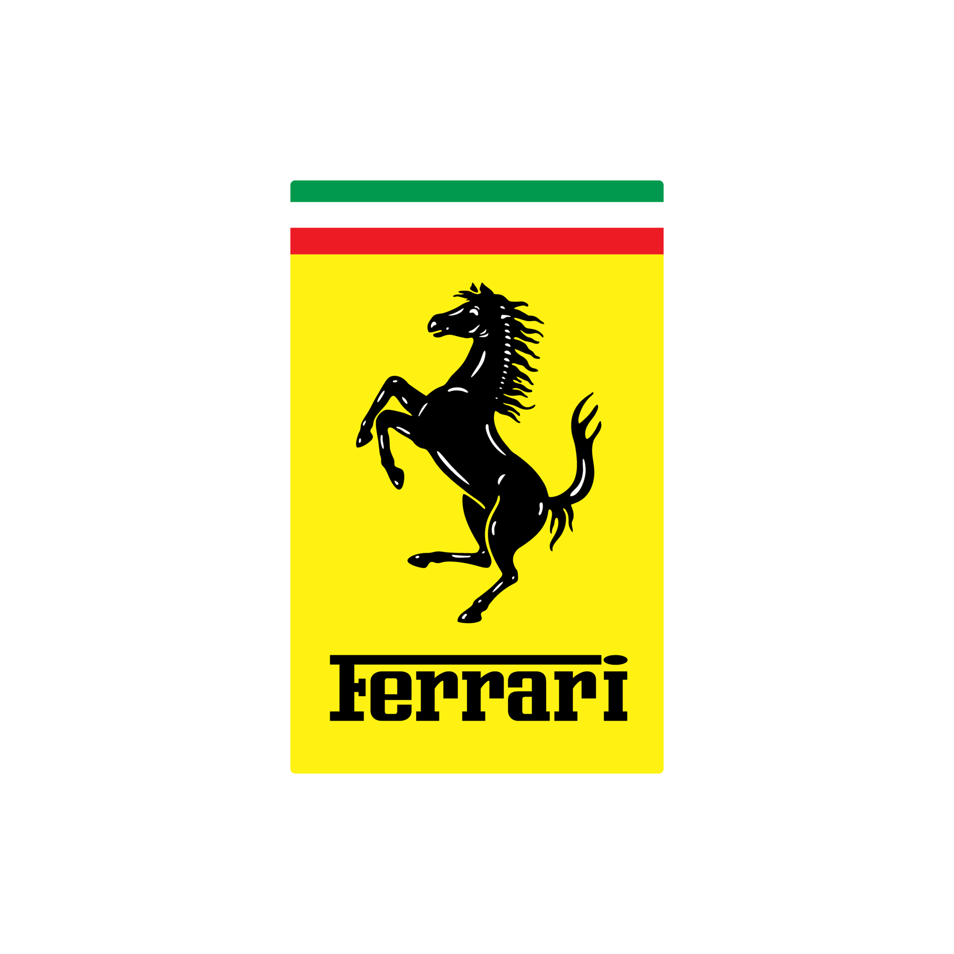 Ferrari logo transparent png 22101035 PNG