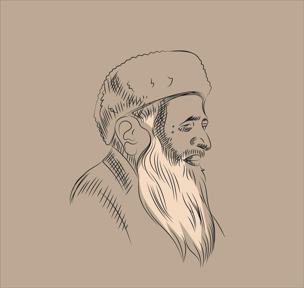 Sketch of Abdul Sattar Edhi 22102475 Vector Art at Vecteezy Sketch of Abdul Sattar Edhi 22102475 Vector Art at Vecteezy