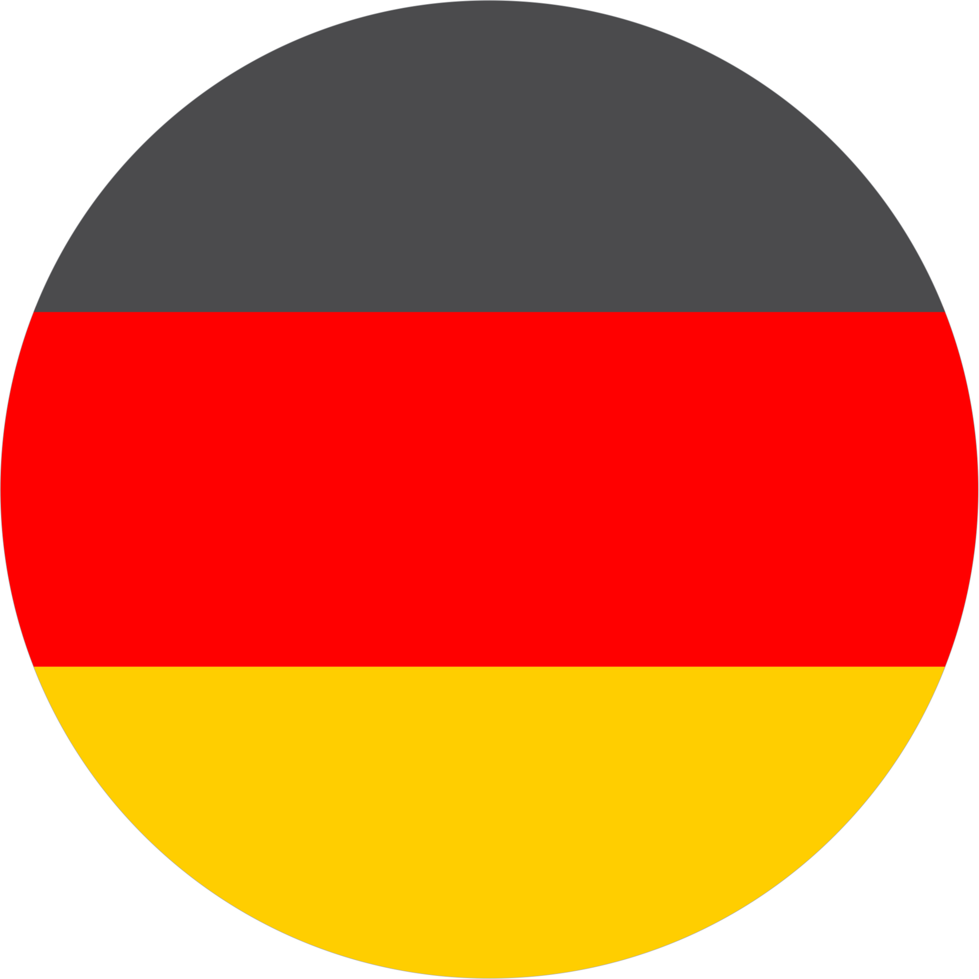 Germany Flag Round Shape Png 22102485 Png