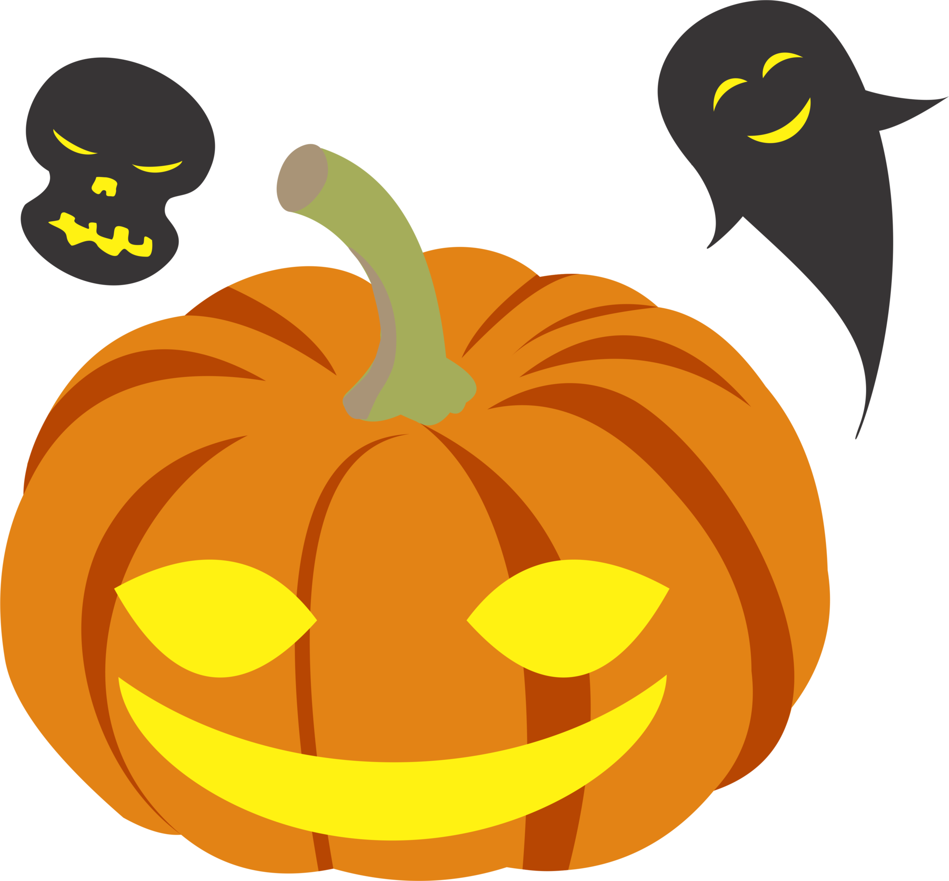 Pumpkin Night Halloween Png 22102492 Png