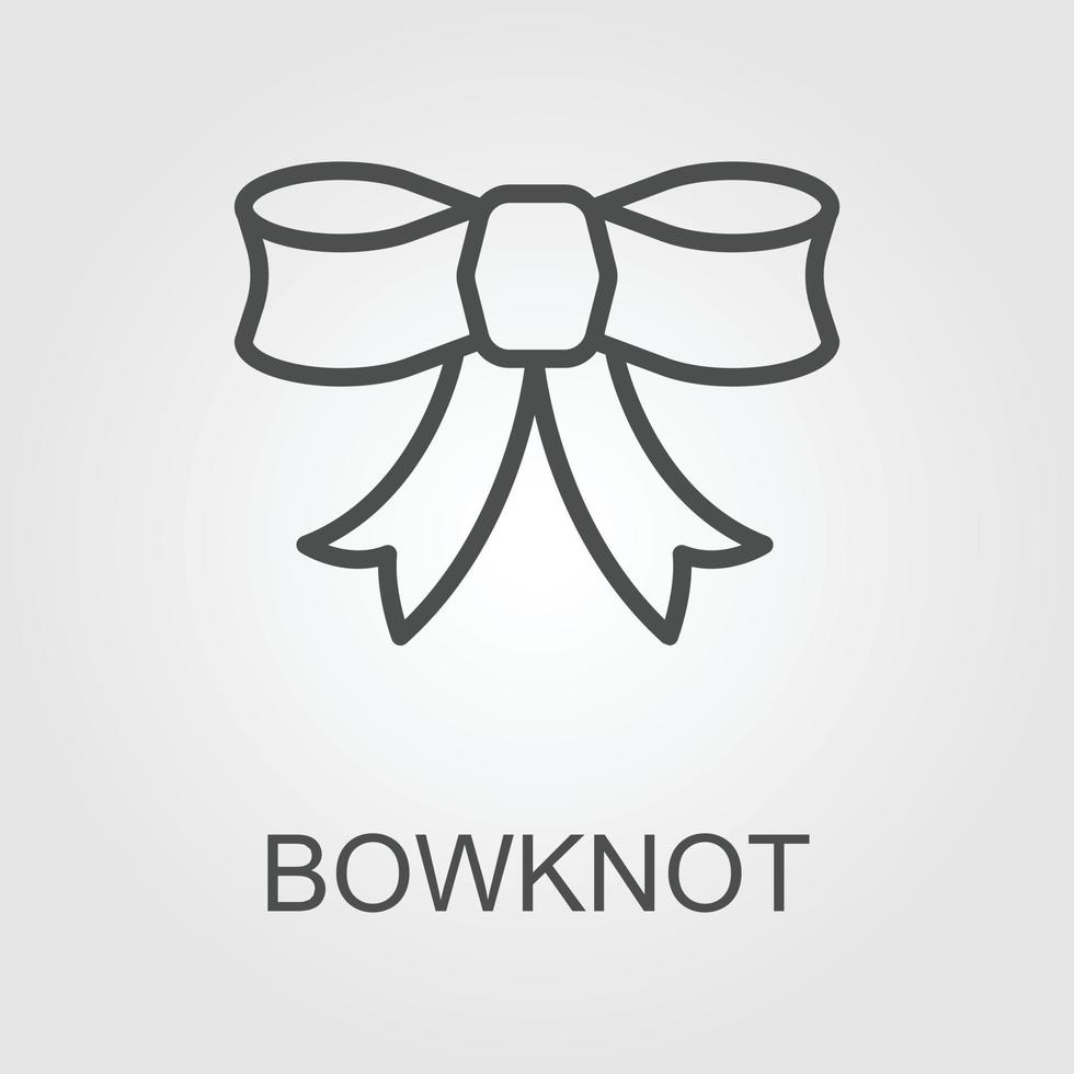 Bow tie icon. Vector illustration. Isolated. 22104829 Vector Art at ...