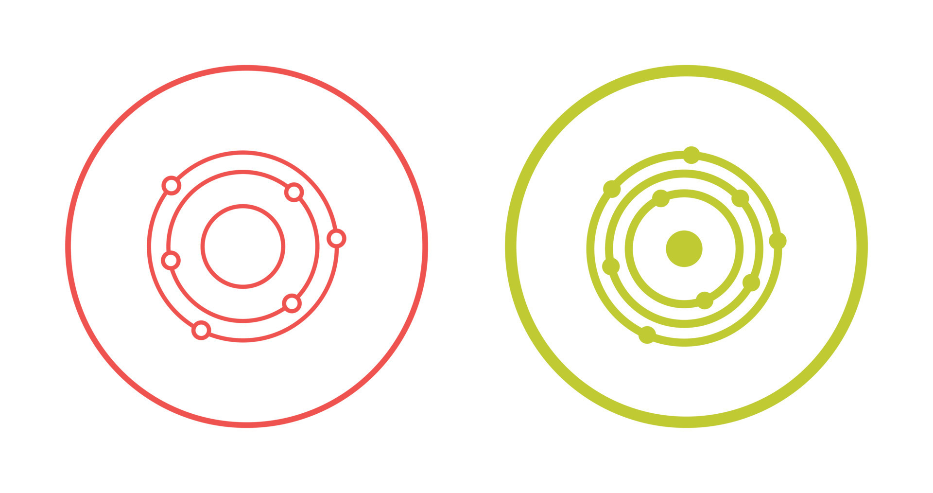 Atomic Structure Vector Icon 22105078 Vector Art At Vecteezy