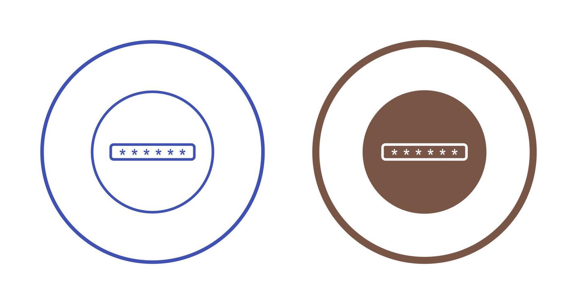 Password Field Vector Icon 22105206 Vector Art At Vecteezy