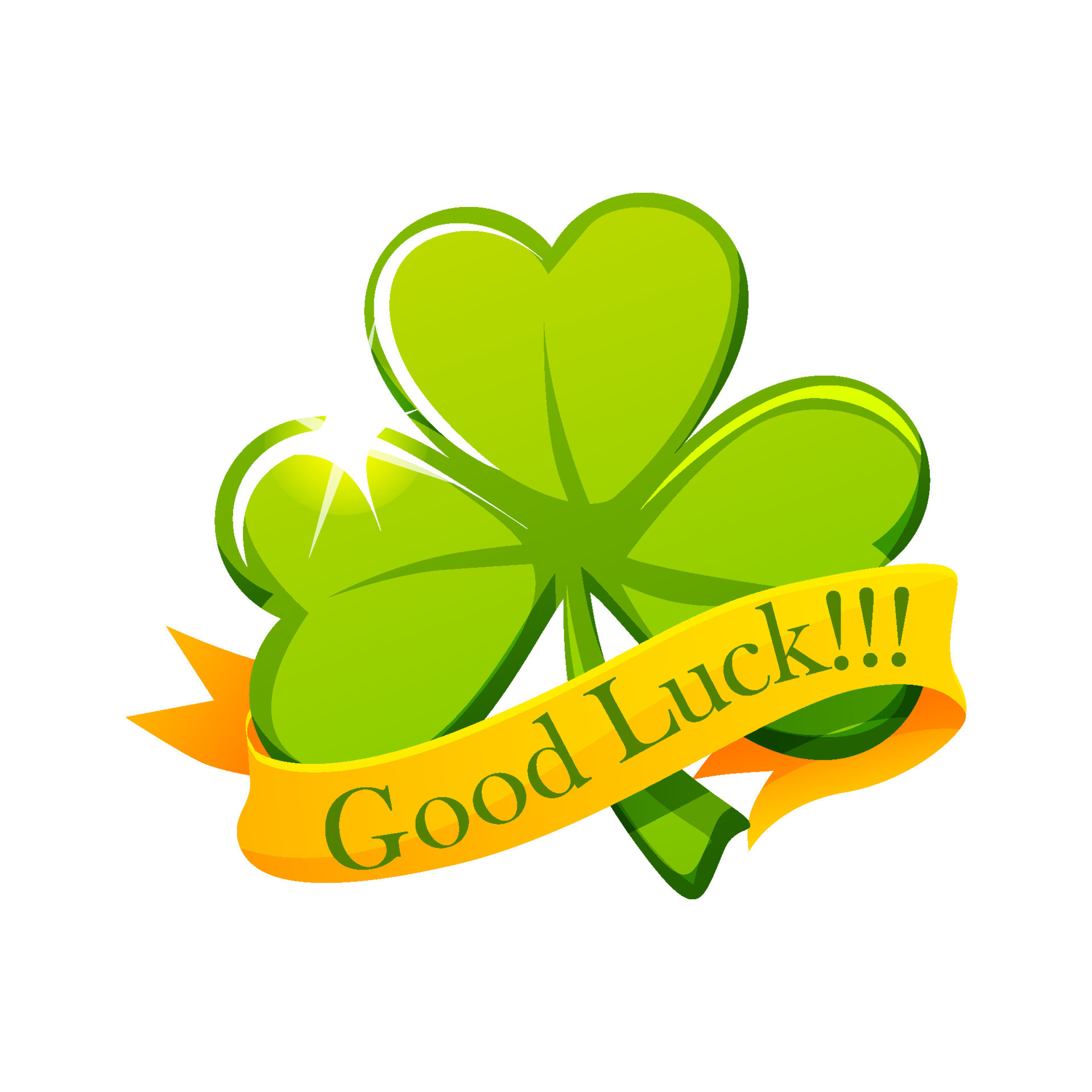 Award ribbon with clover or shamrock. Good Luck symbol 22105374 Vector ... Award ribbon with clover or shamrock. Good Luck symbol 22105374 Vector ...