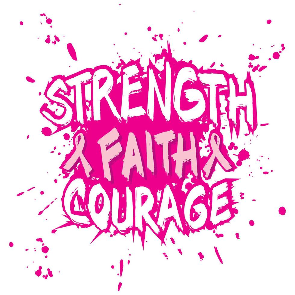Strength faith courage, lettering. 22105480 Vector Art at Vecteezy Strength faith courage, lettering. 22105480 Vector Art at Vecteezy