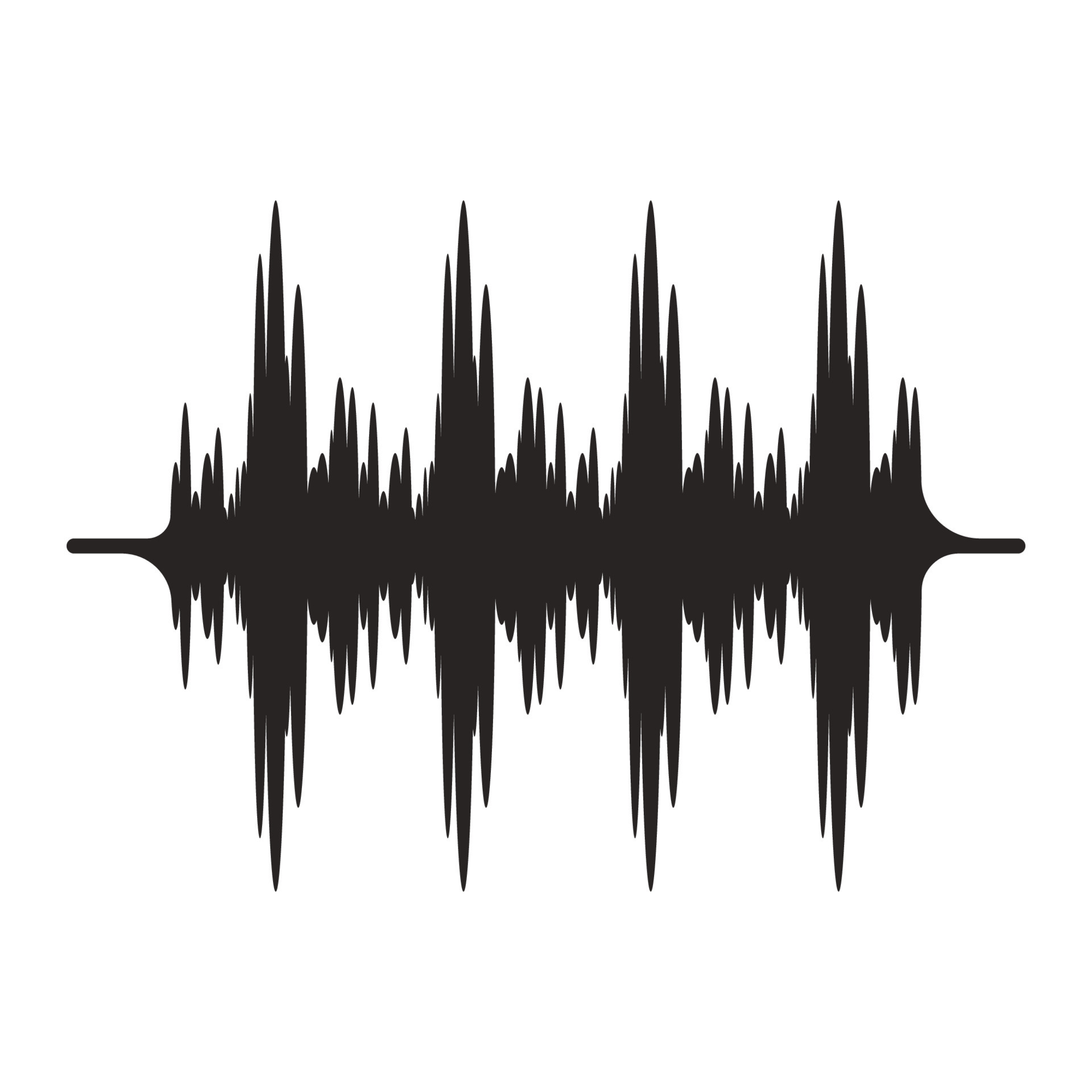 Sound Wave icon 22107356 Vector Art at Vecteezy
