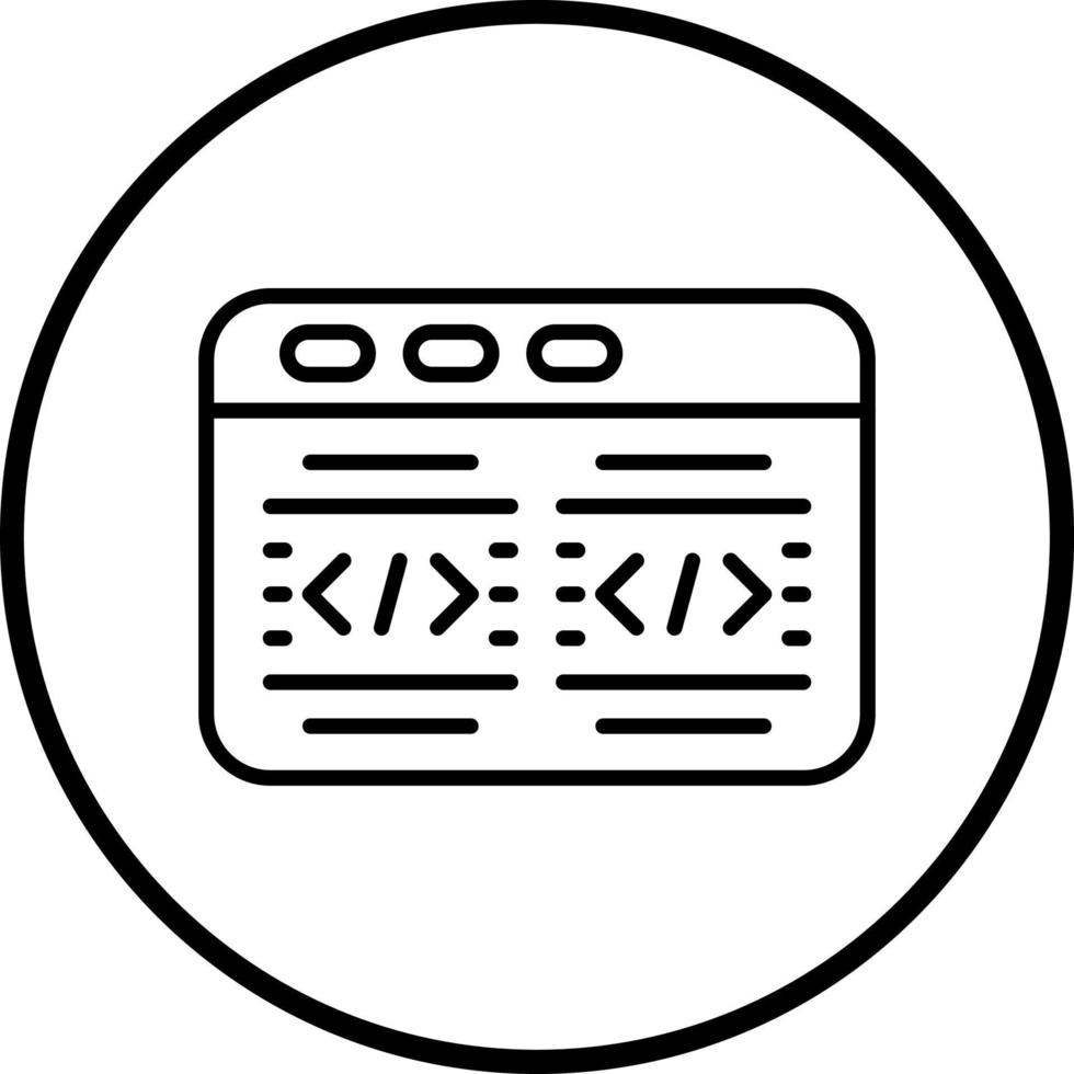 Code Vector Icon Style 22112314 Vector Art at Vecteezy