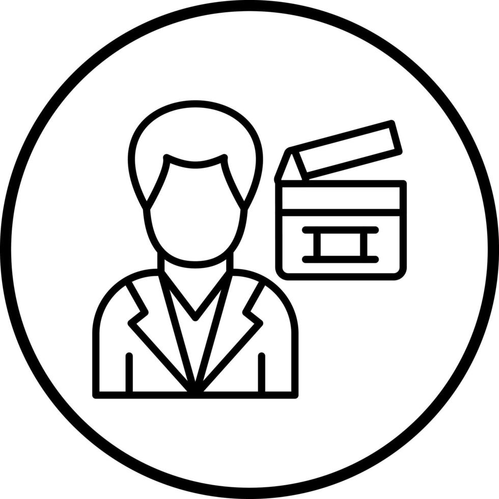 Film Director Vector Icon Style 22113675 Vector Art at Vecteezy
