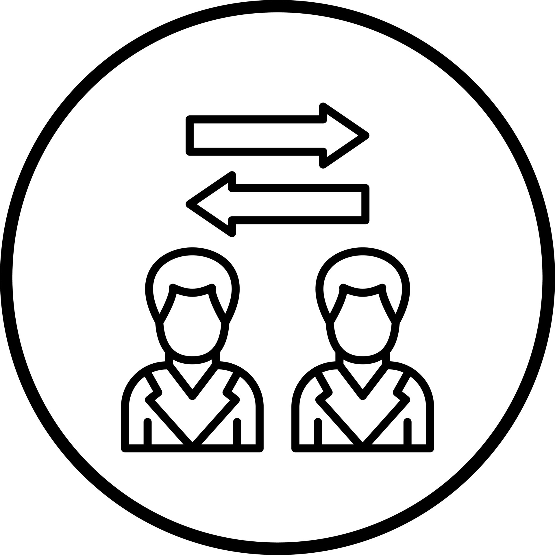 Peer To Peer Vector Icon Style 22114814 Vector Art At Vecteezy