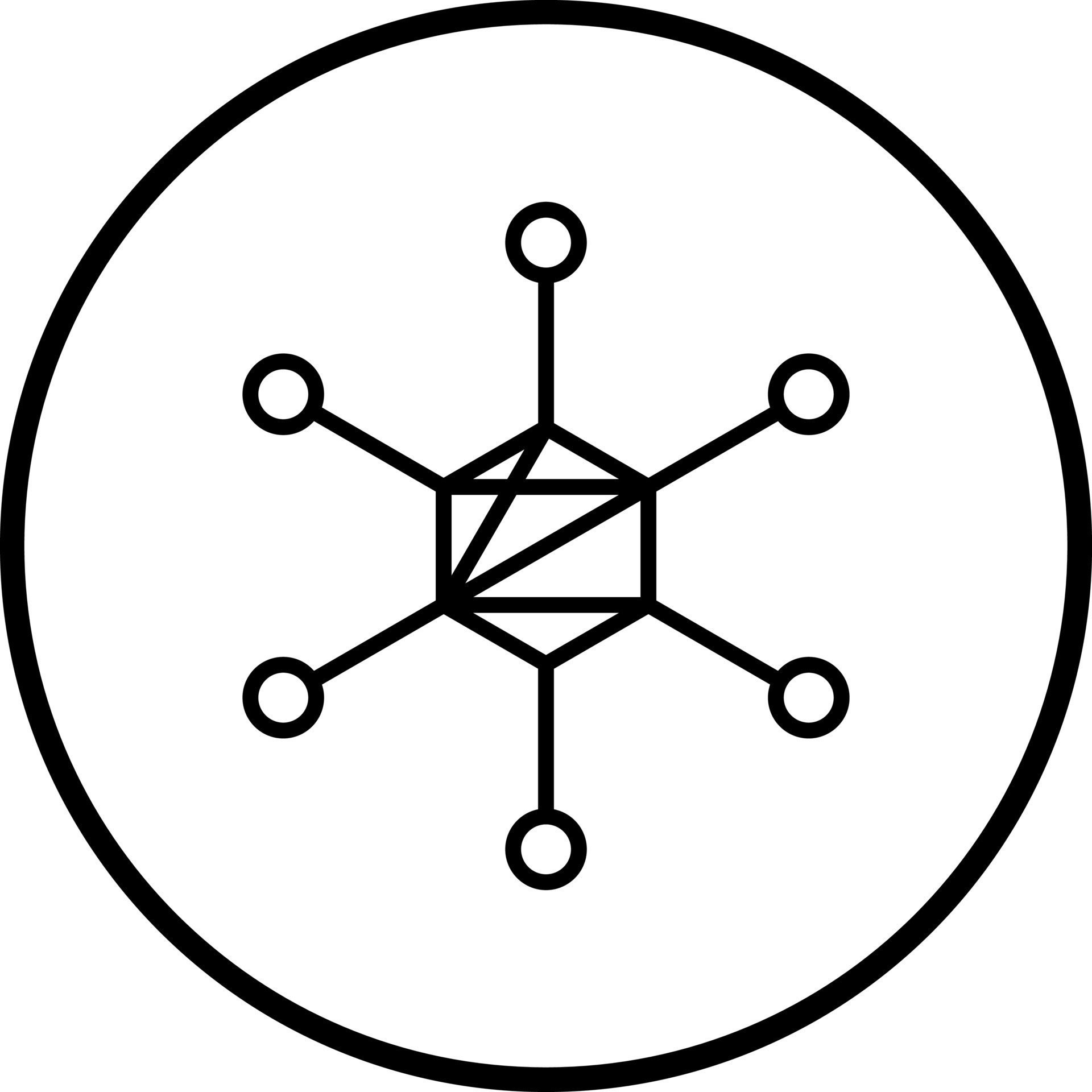 Nodes Vector Icon Style 22114816 Vector Art at Vecteezy