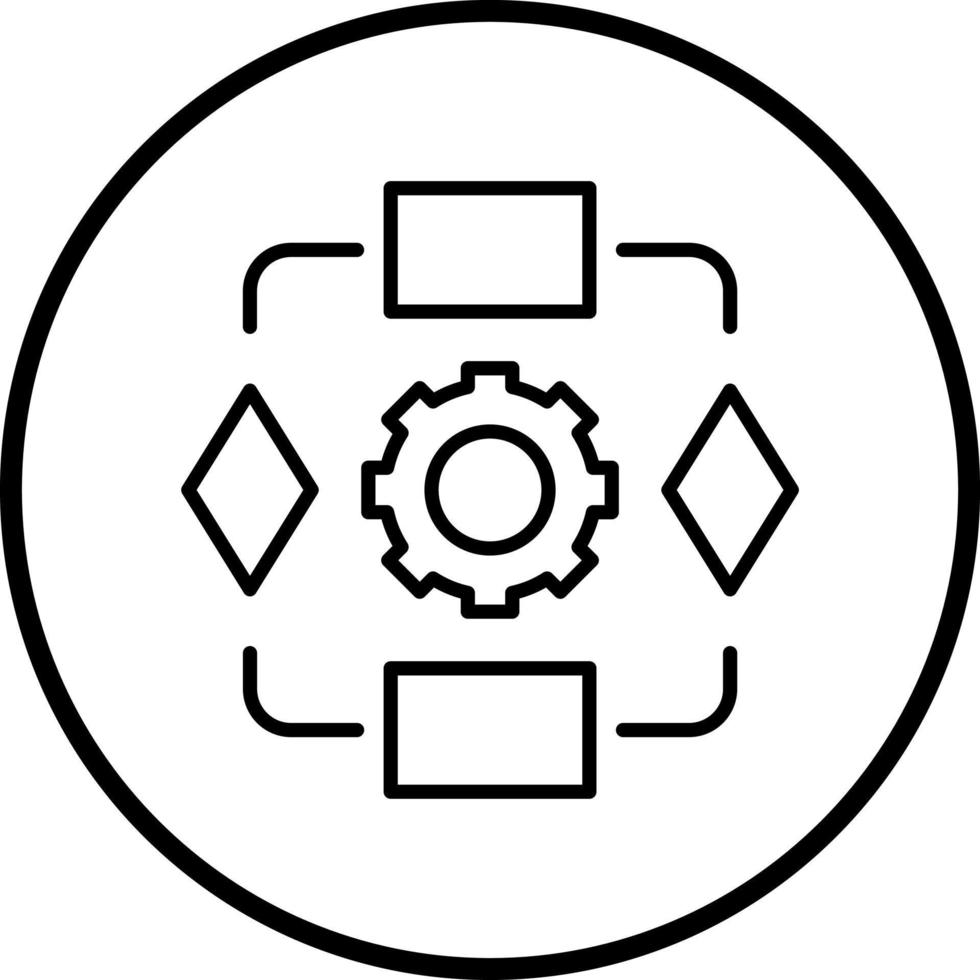 Vector Design Algorithm Vector Icon Style 22115370 Vector Art At Vecteezy